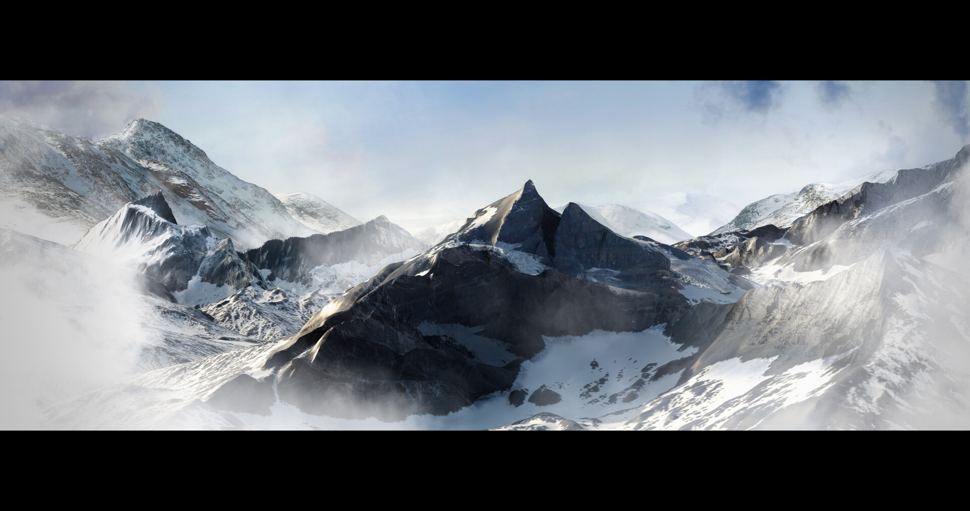 ArtStation - Snow Mountain