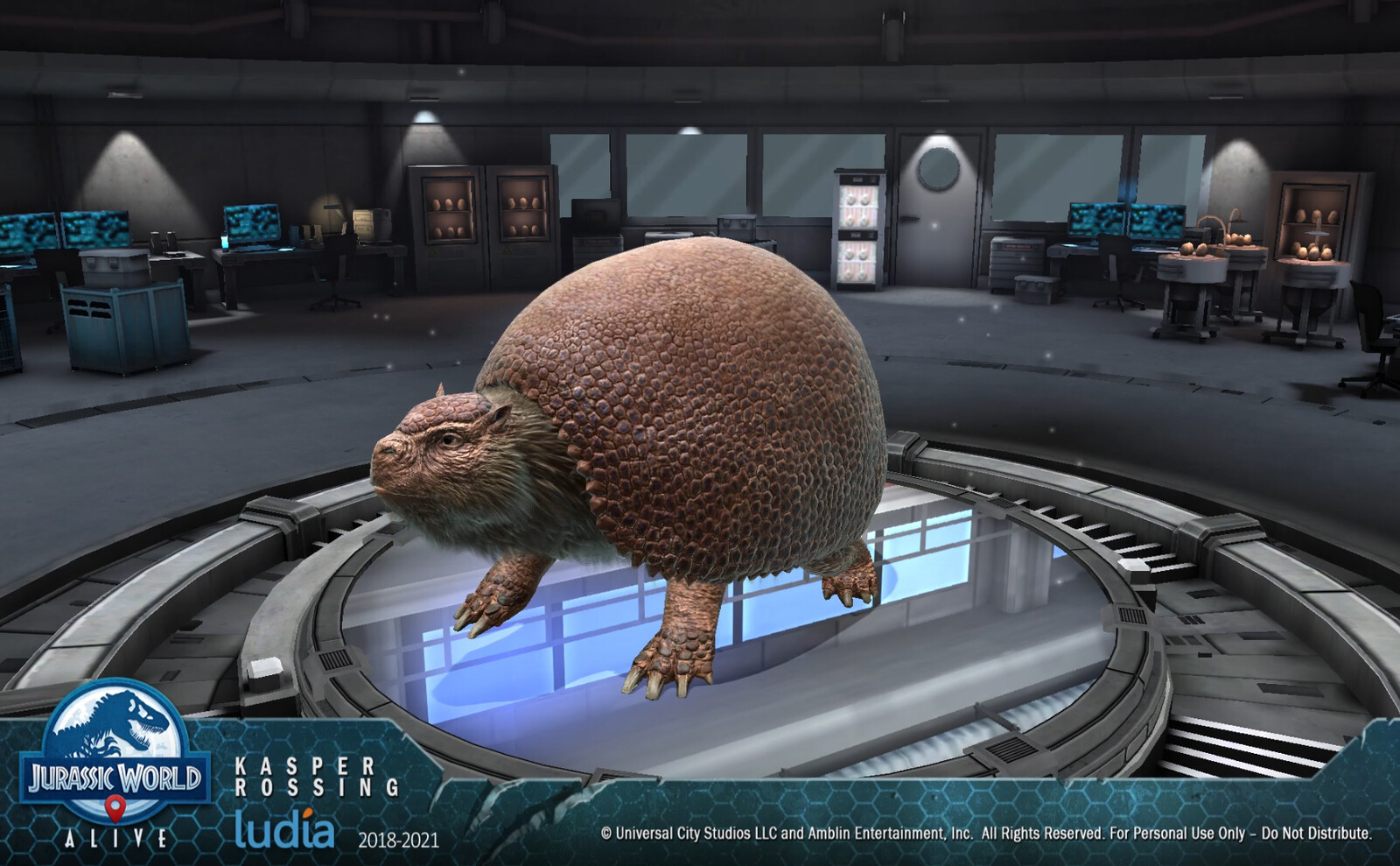 Kasper Rossing - Glyptodon - Jurassic World Alive