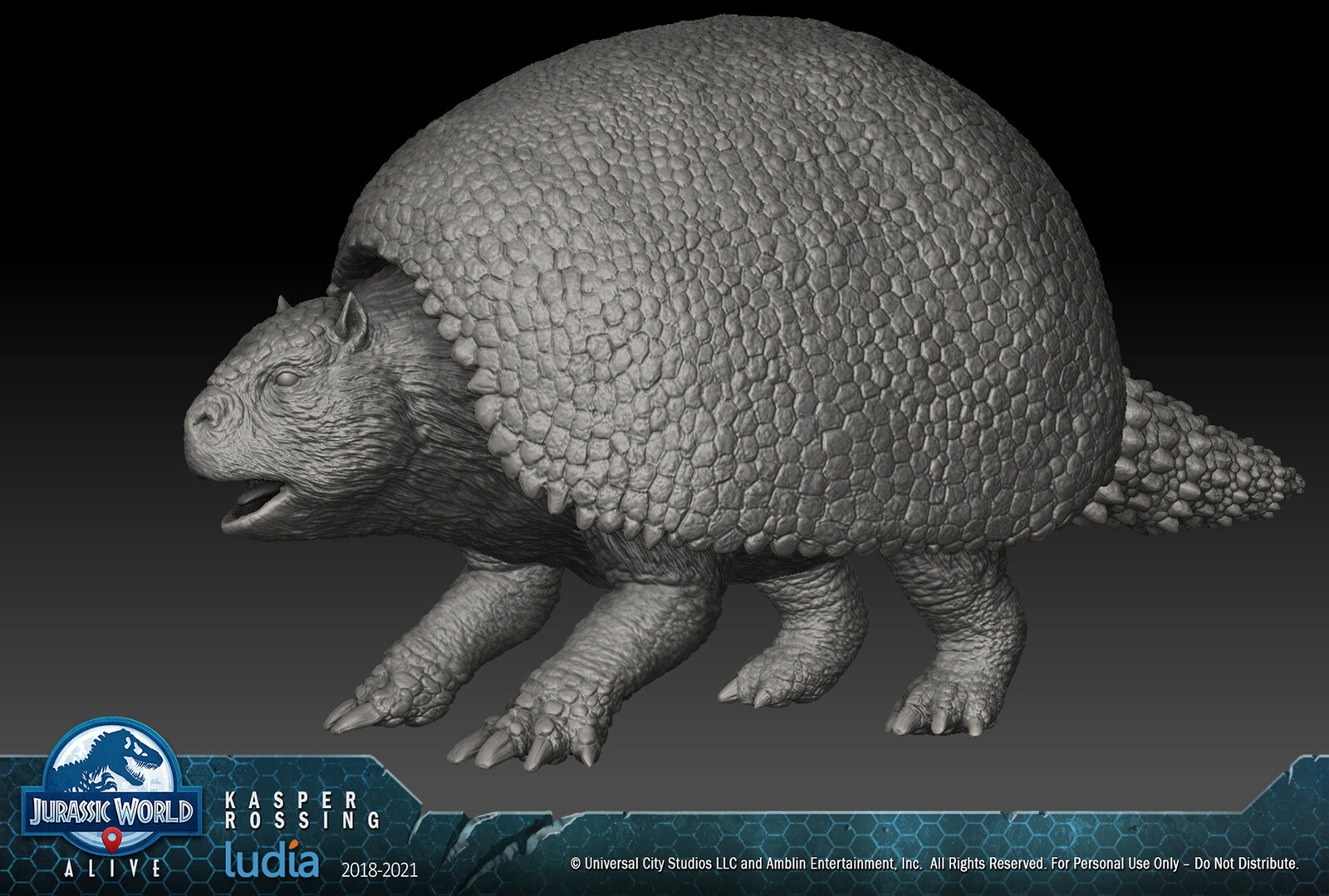 Kasper Rossing - Glyptodon - Jurassic World Alive