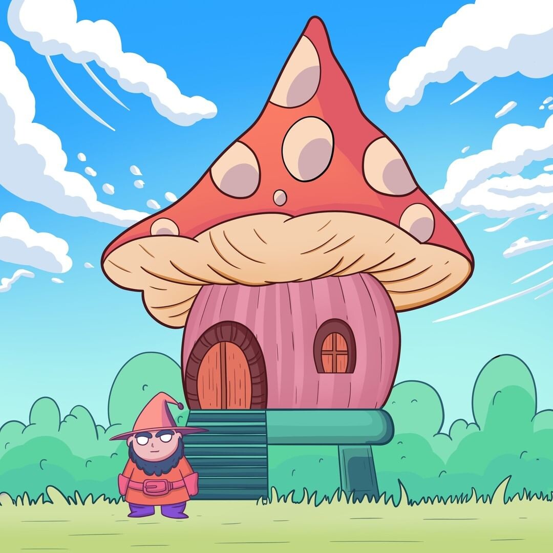 ArtStation - mushroom house