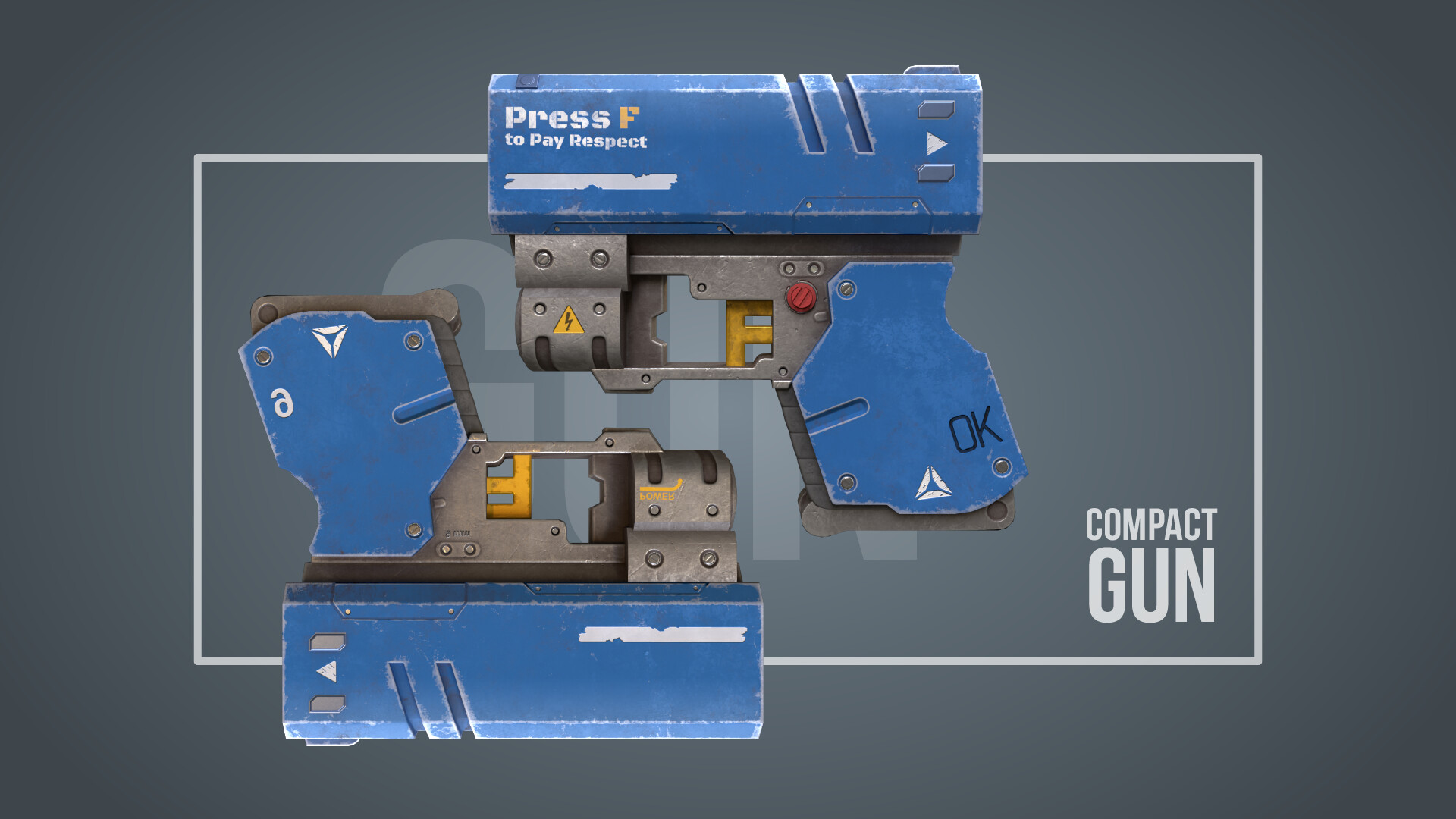 Dreykon - Stylized compact gun (game item)