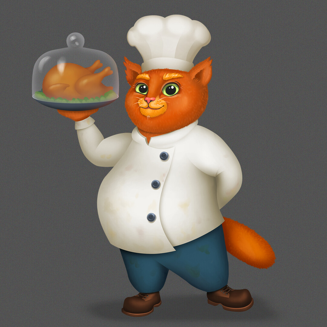 ArtStation - Cat Chef
