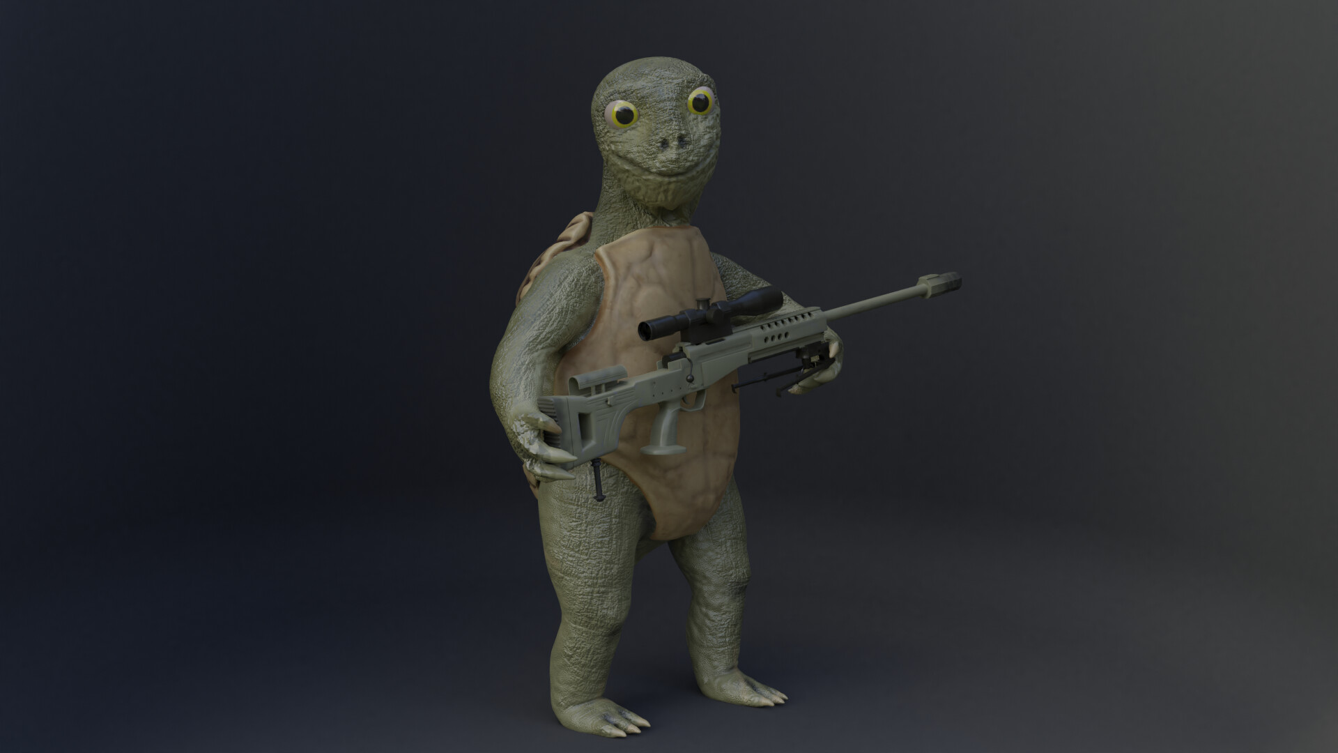 ArtStation - Rambo Turtle