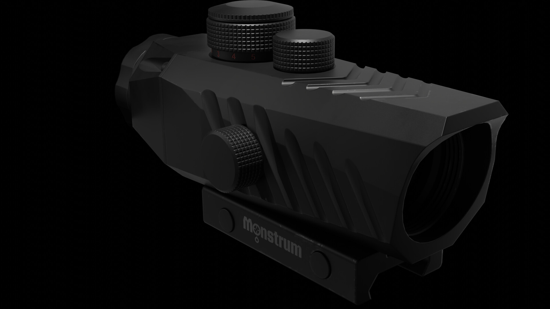 ArtStation - Monstrum P330 Marksman Scope