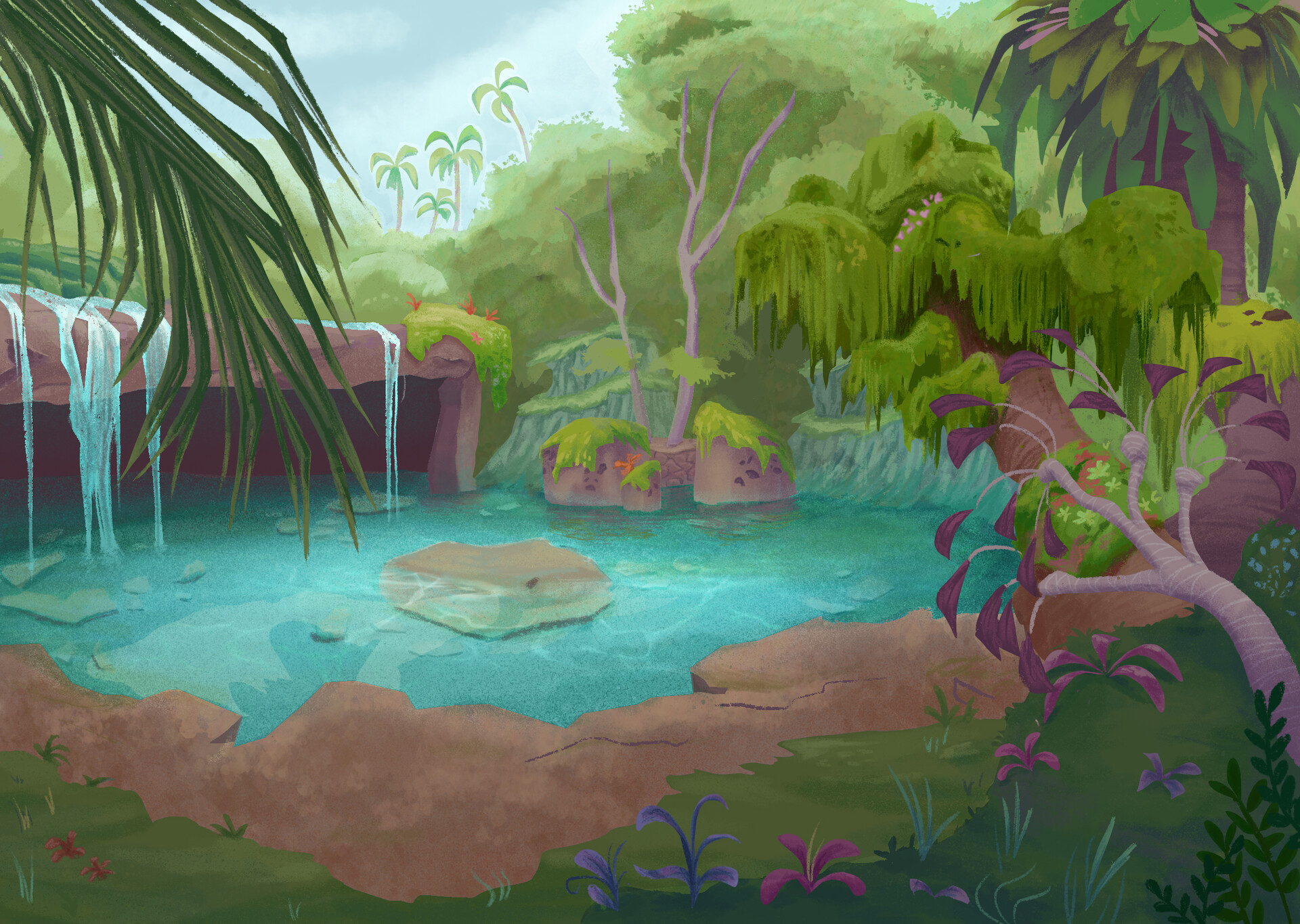 ArtStation - Cenote Paradise