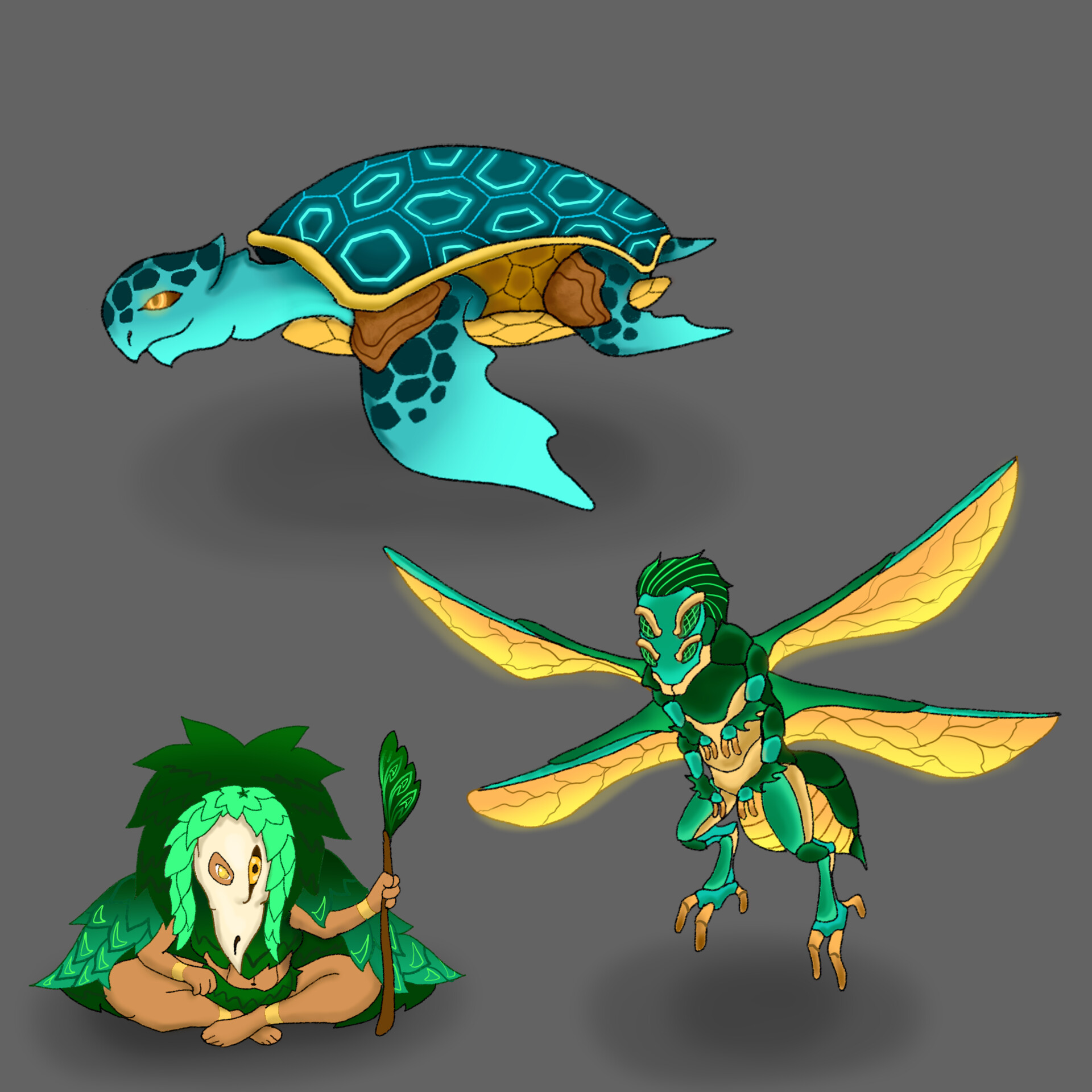 ArtStation - Ambient creatures