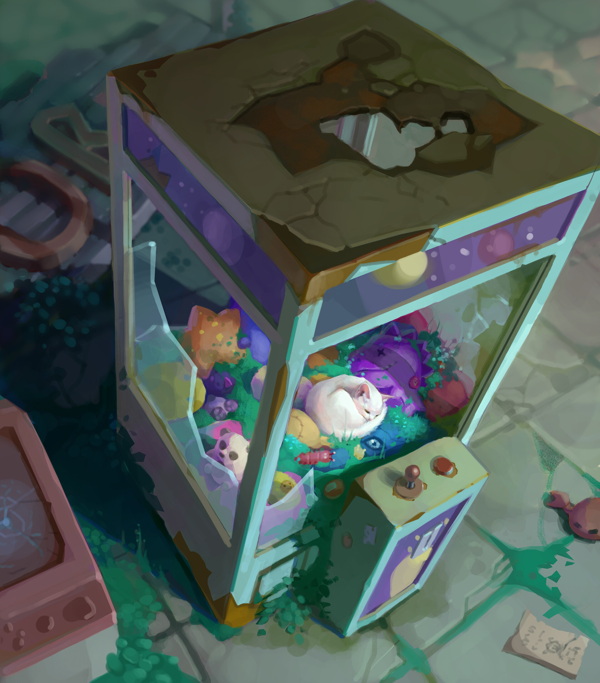 ArtStation - The second life of this box