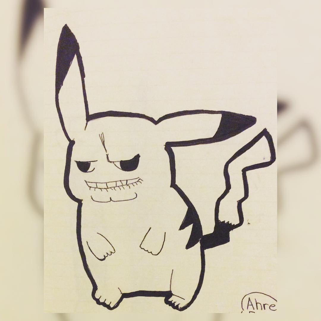 ArtStation - Pika Pika inktober 2018