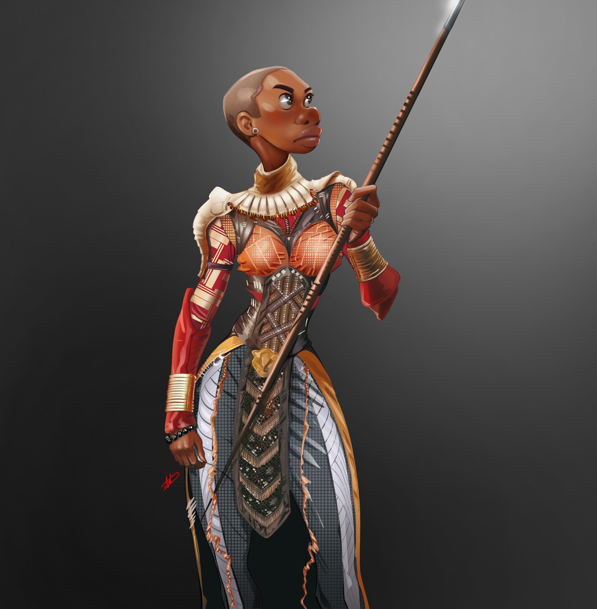 ArtStation - the Warrior