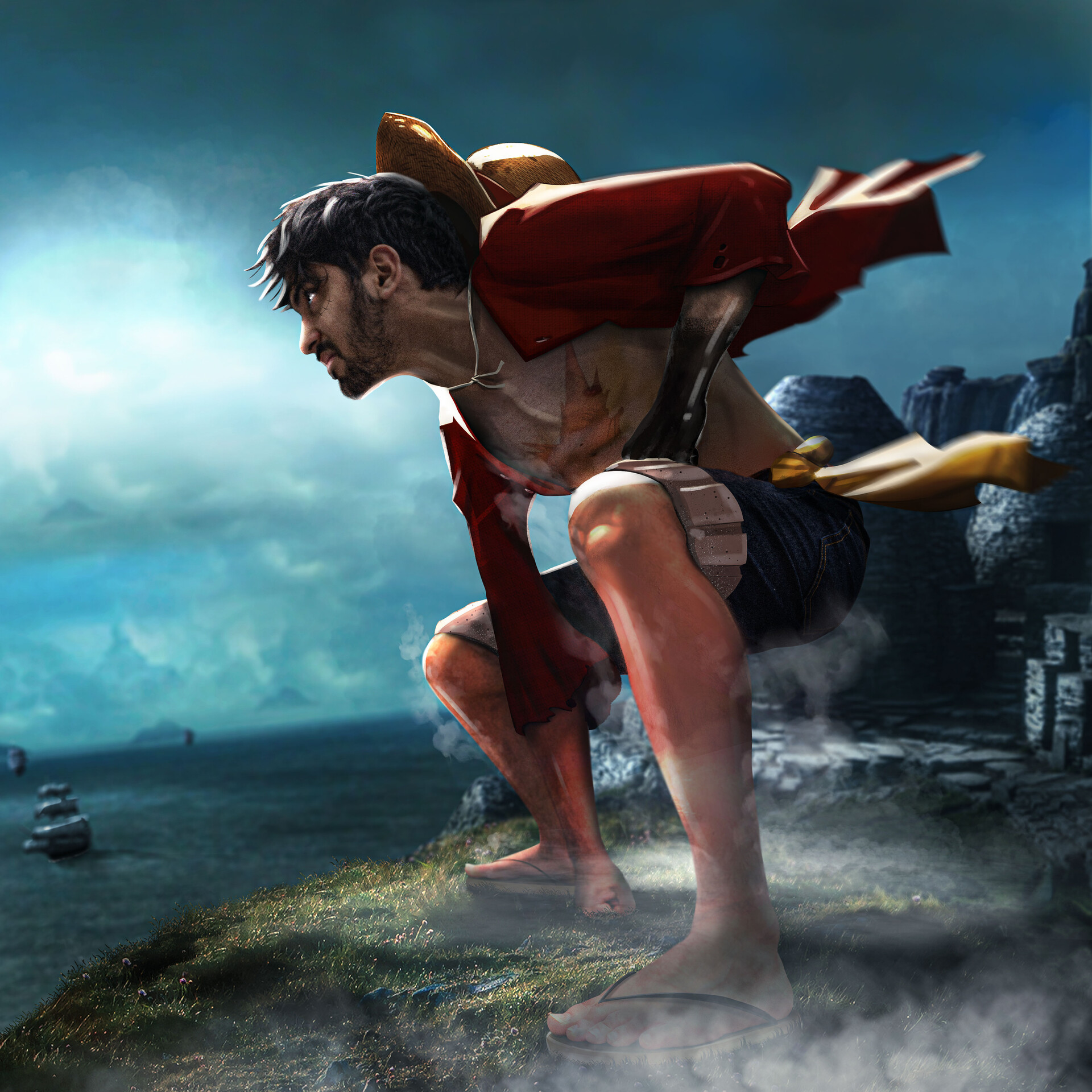 ArtStation - Monkey D.Luffy