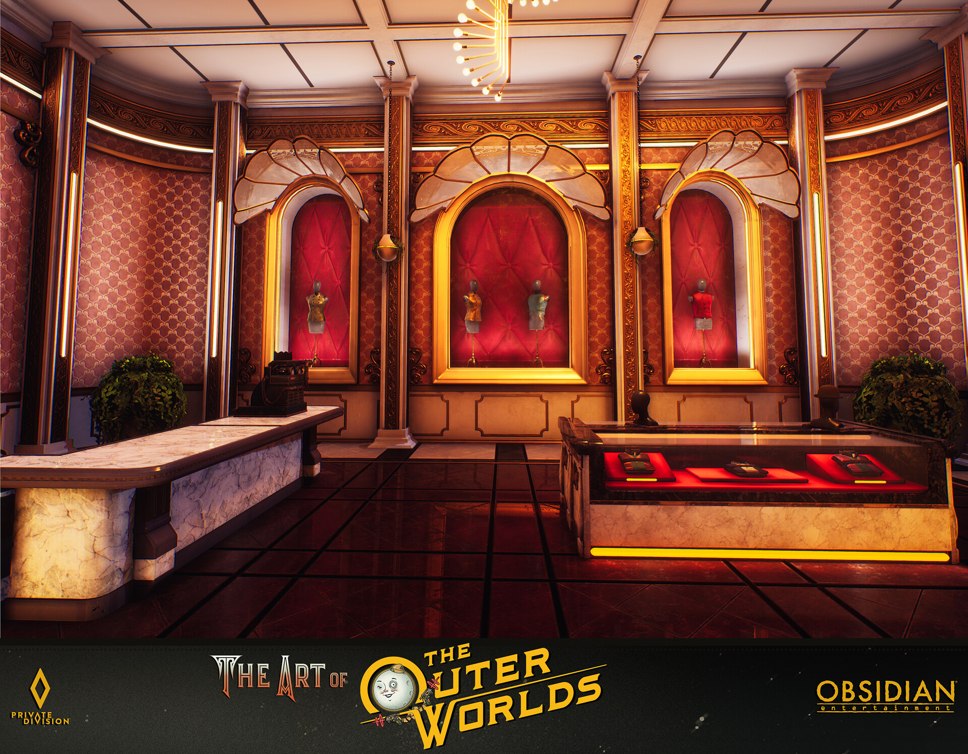 ArtStation - The Outer Worlds - Jolicoeur's Haberdashery