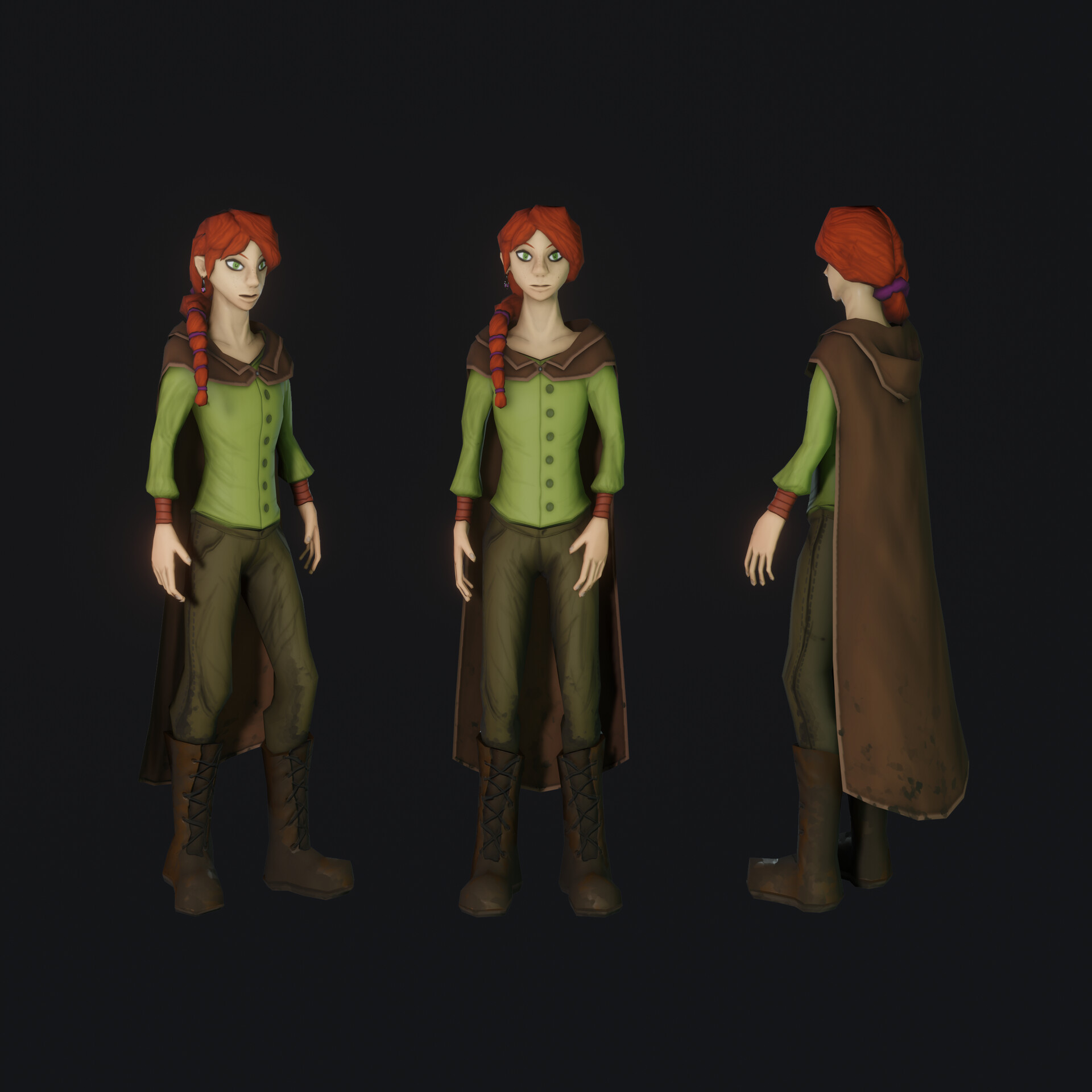 ArtStation - Shopkeeper Girl