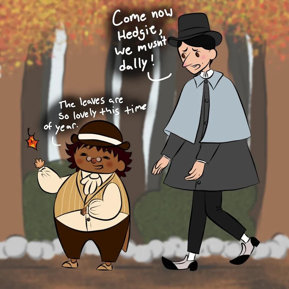 ArtStation - Hedgie and Mr. Magpie