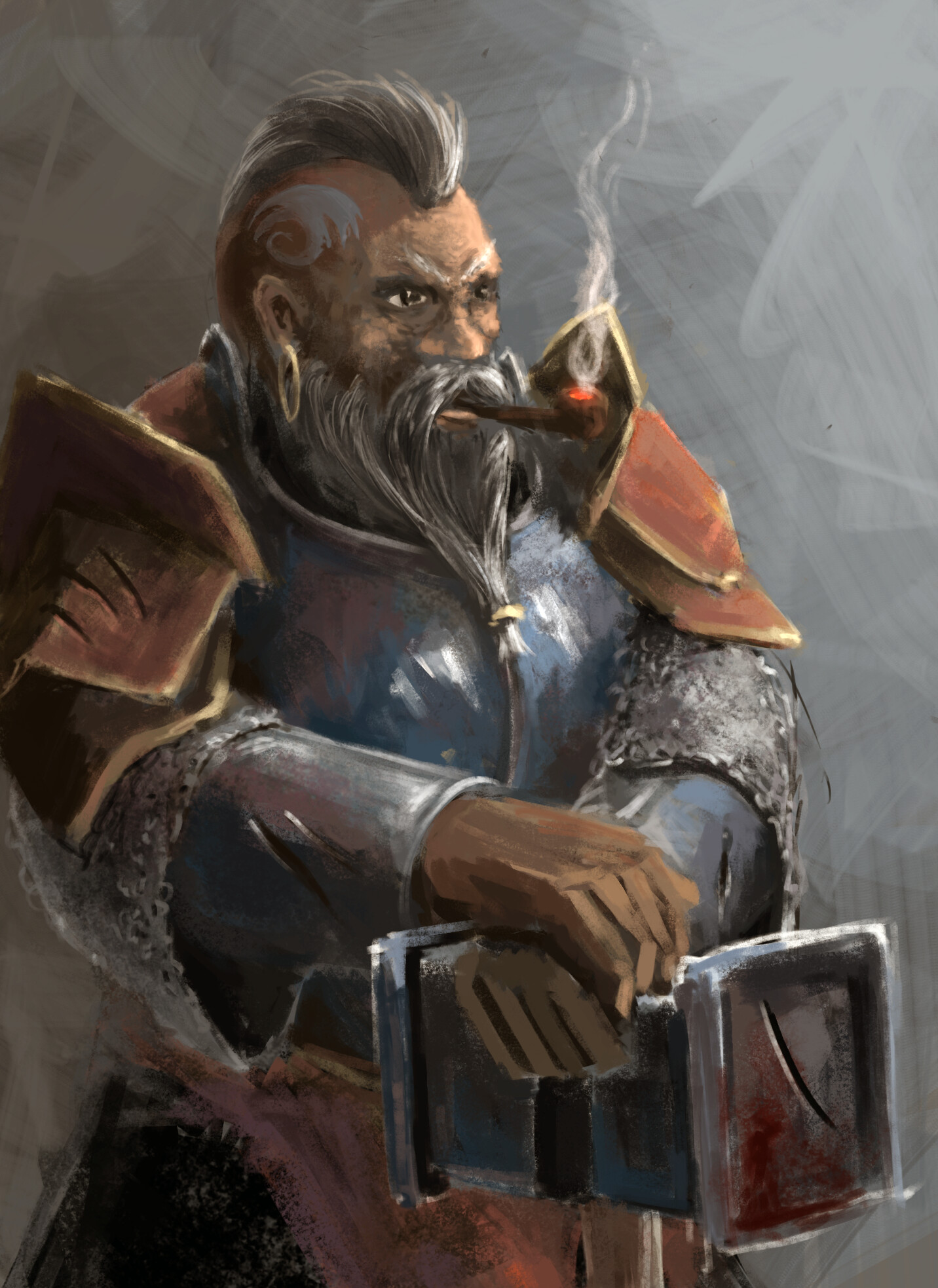 ArtStation - Borin the cruel