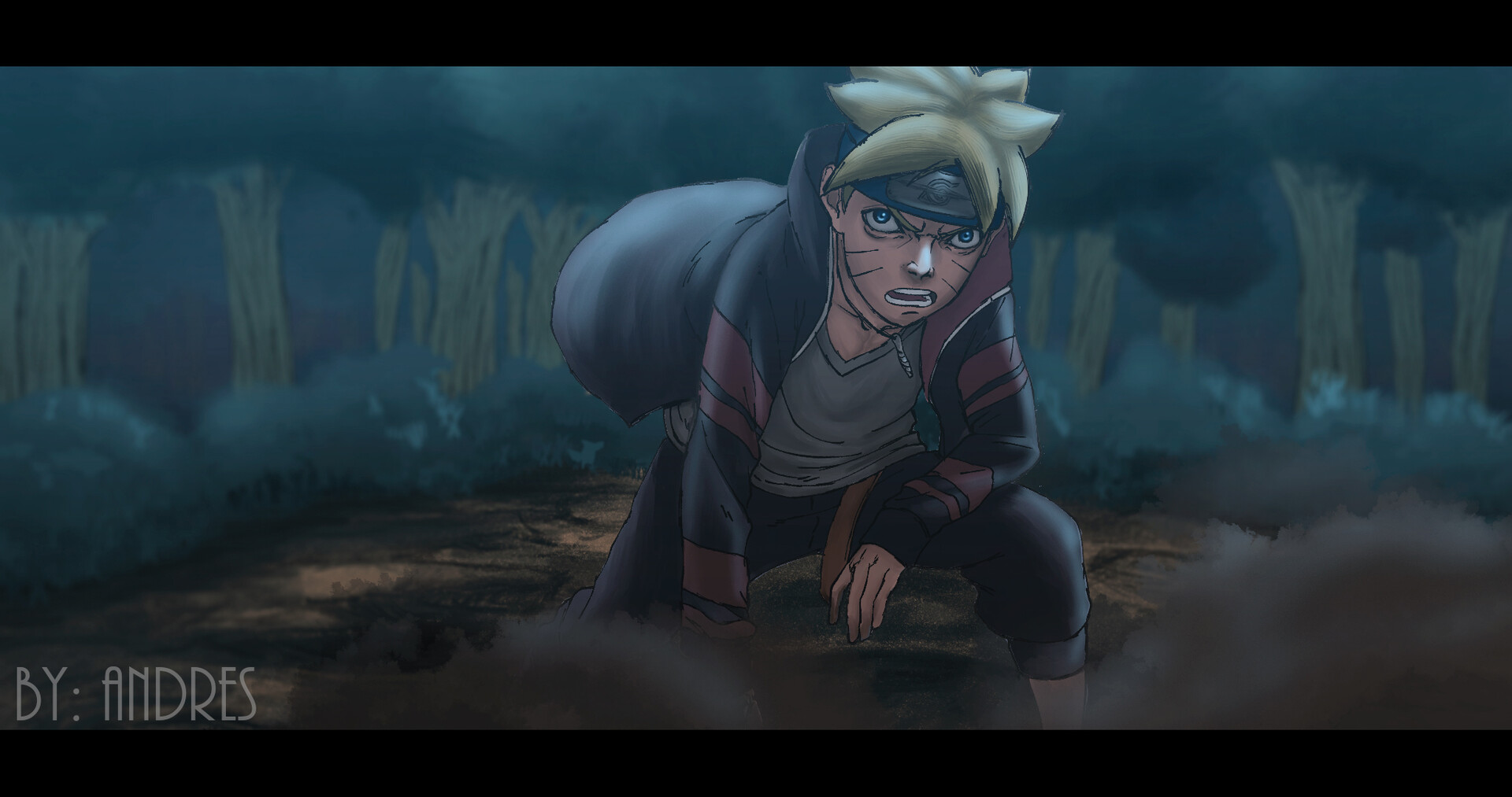 ArtStation - Boruto chapter 62 , Andres Bastidas
