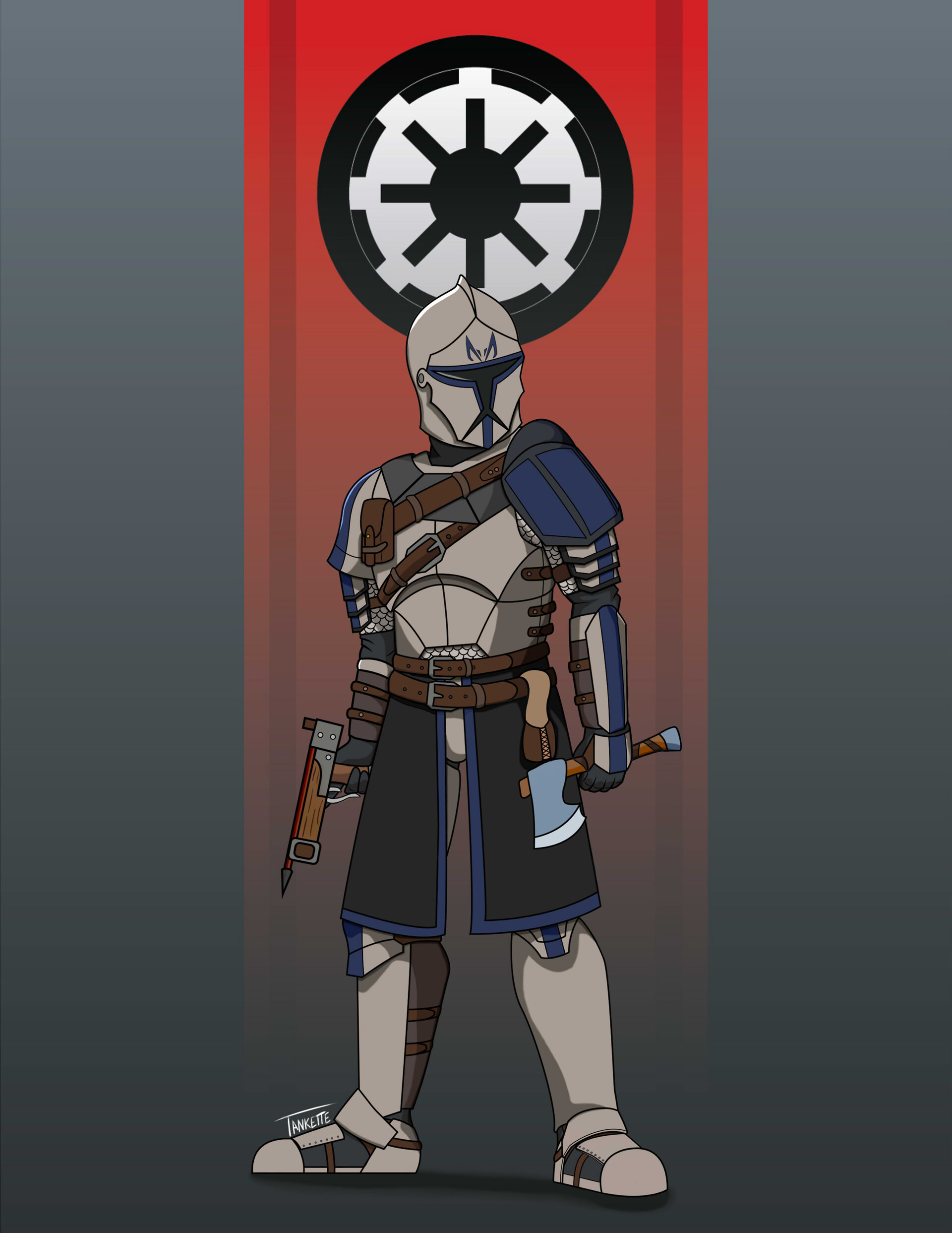 ArtStation - Captain Rex (Medieval)