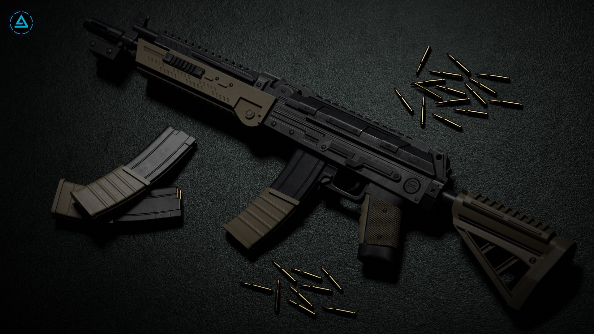 ArtStation - AKH 21 Rifle