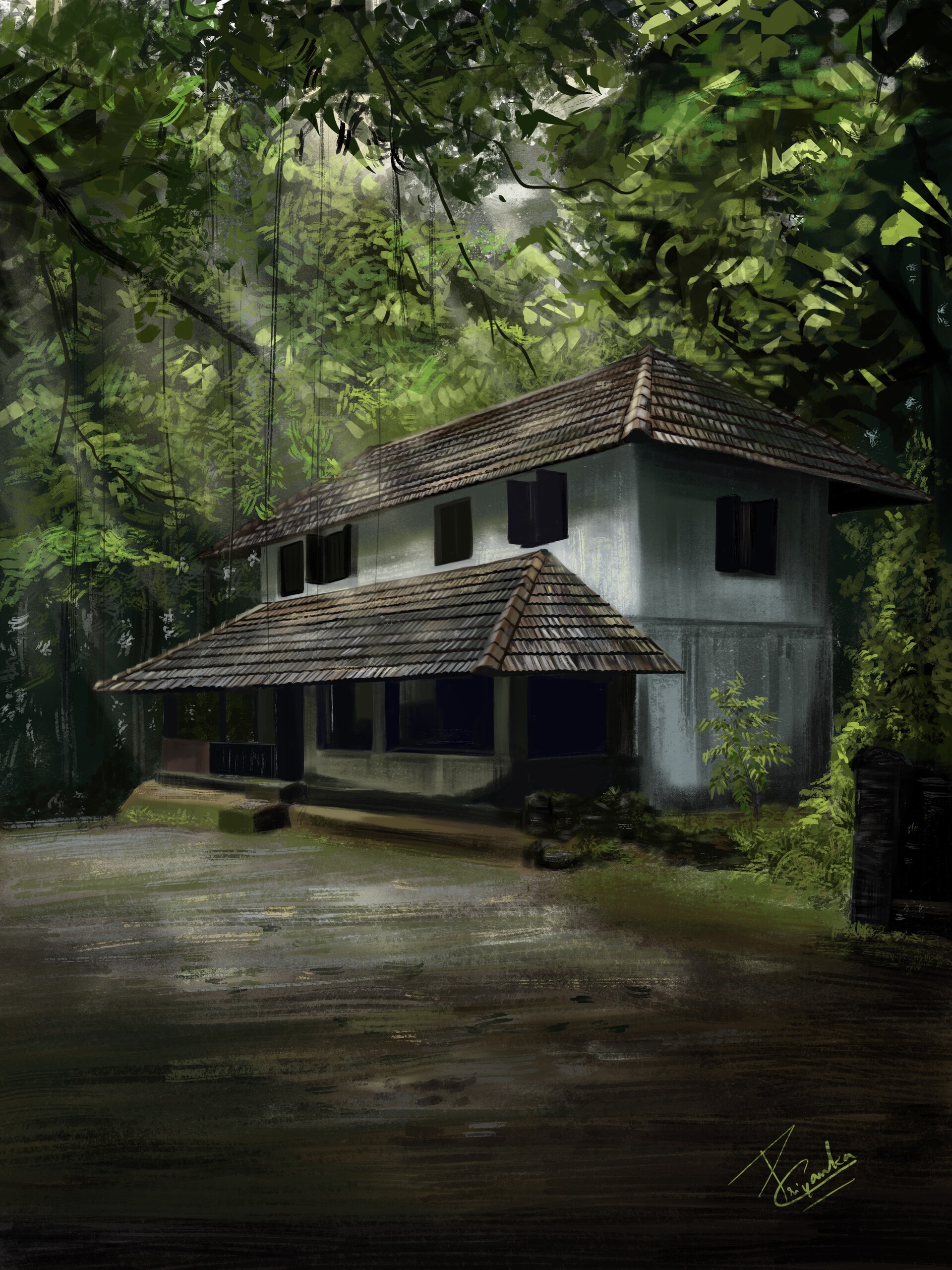 ArtStation - veed (a house )