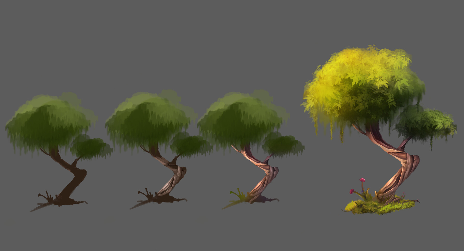 ArtStation - tree concept art