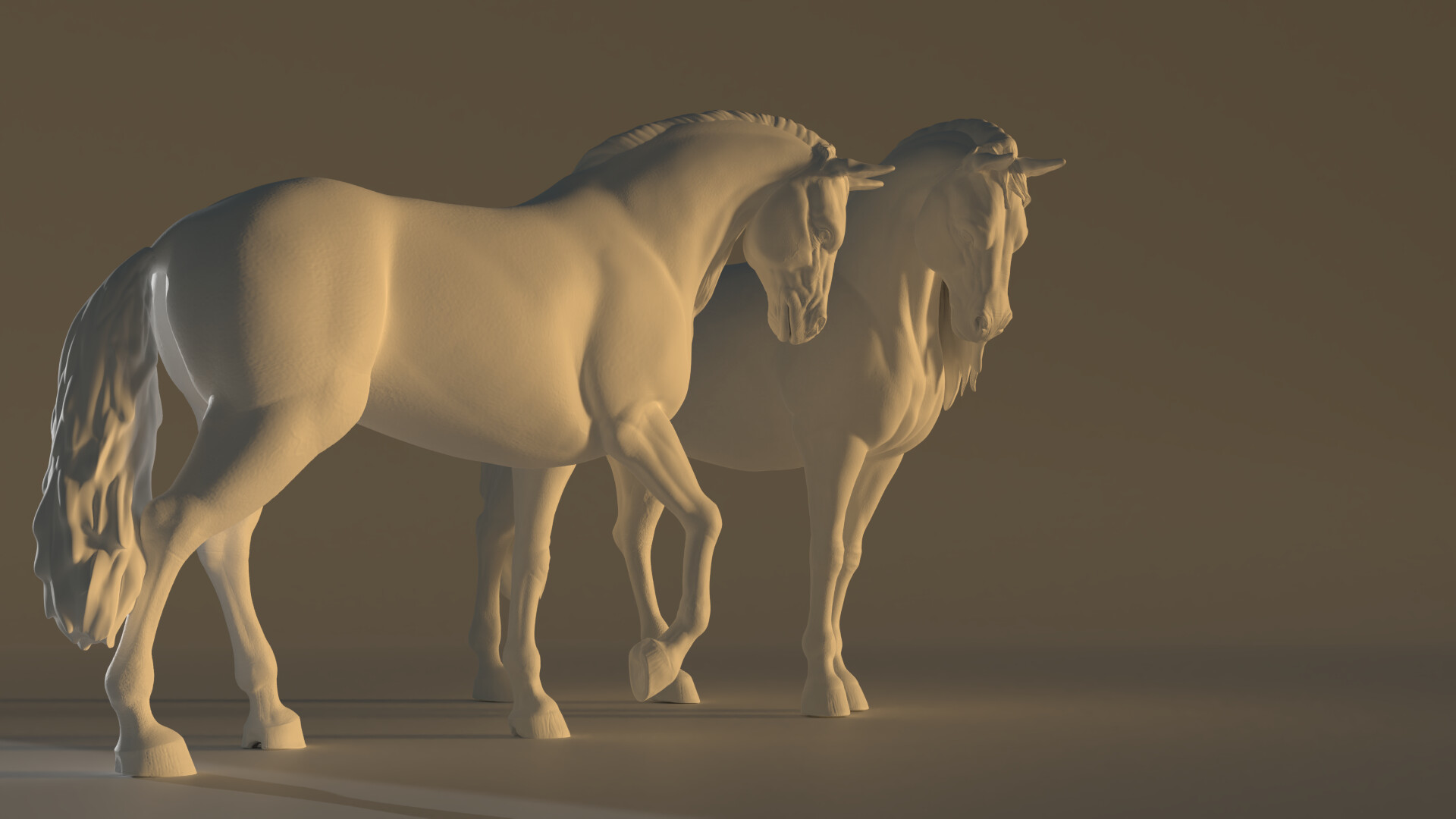 ArtStation - Anatomía de Caballo en Blender
