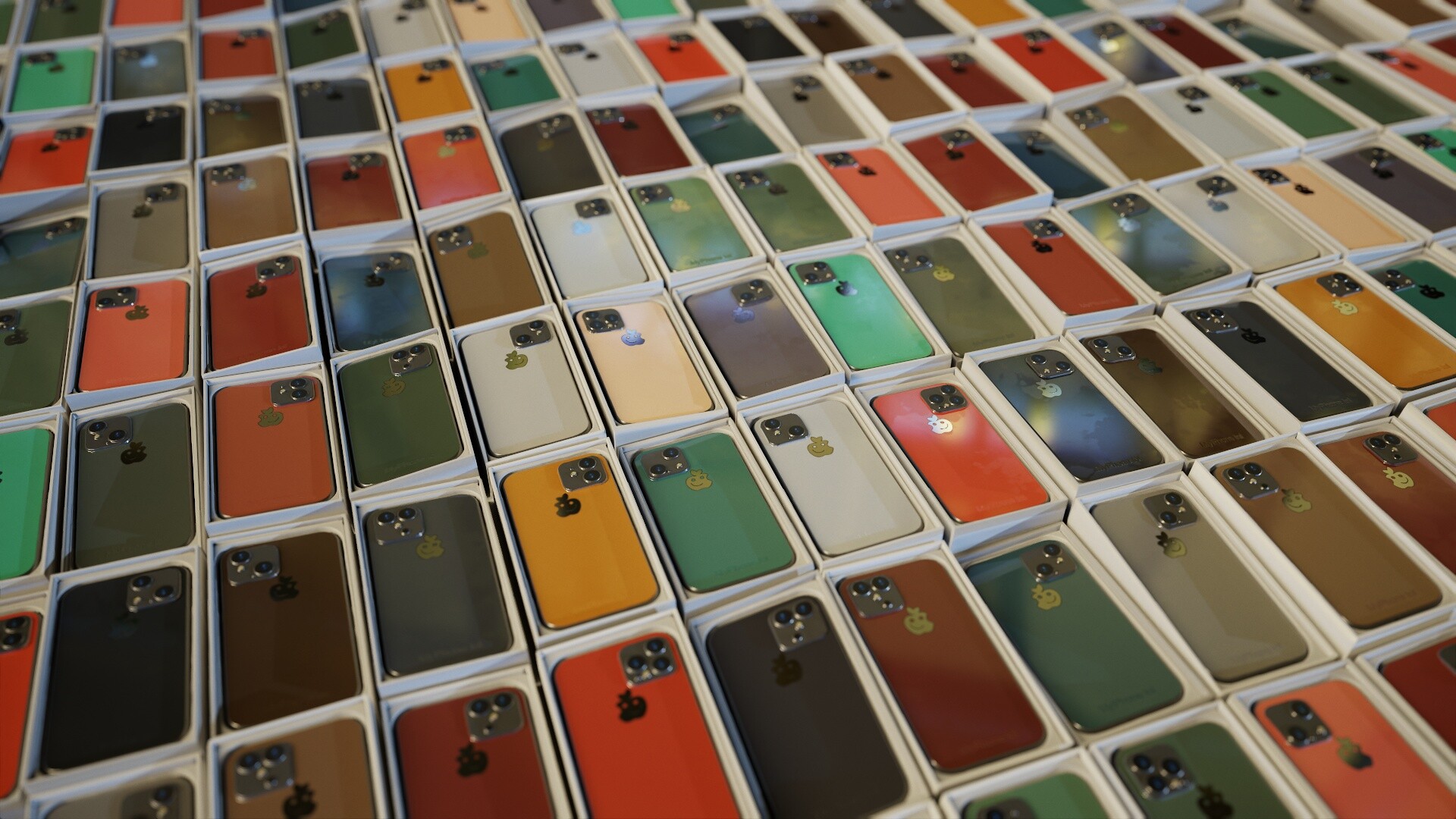 Constantine Mountain - Smart phone tiles practice