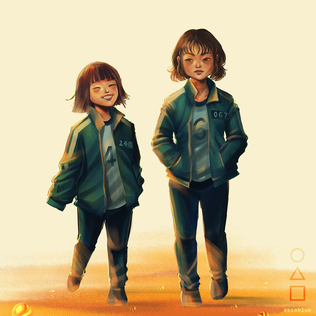 ArtStation - Squid Game Fan Art