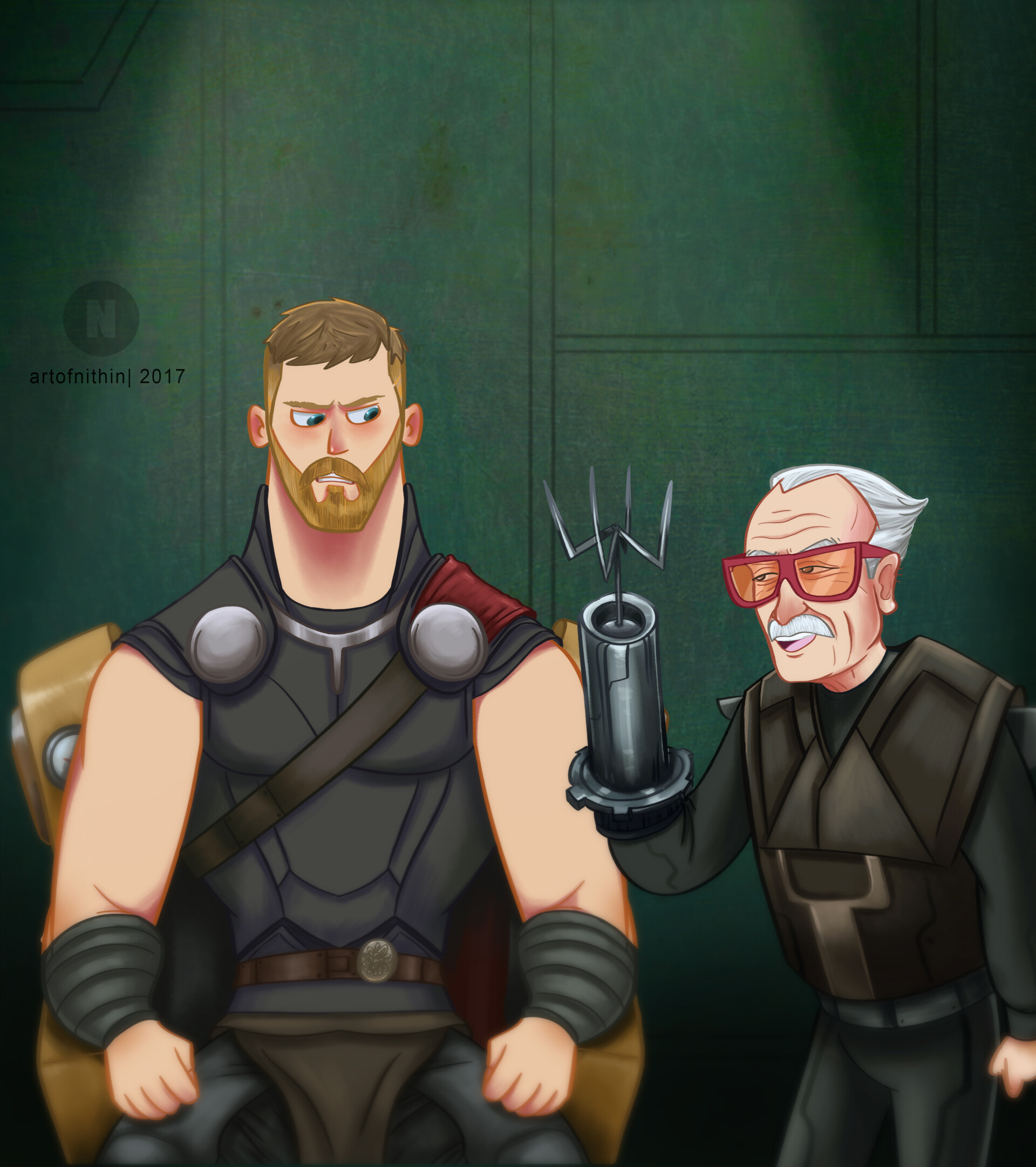 ArtStation - Thor Ragnarok