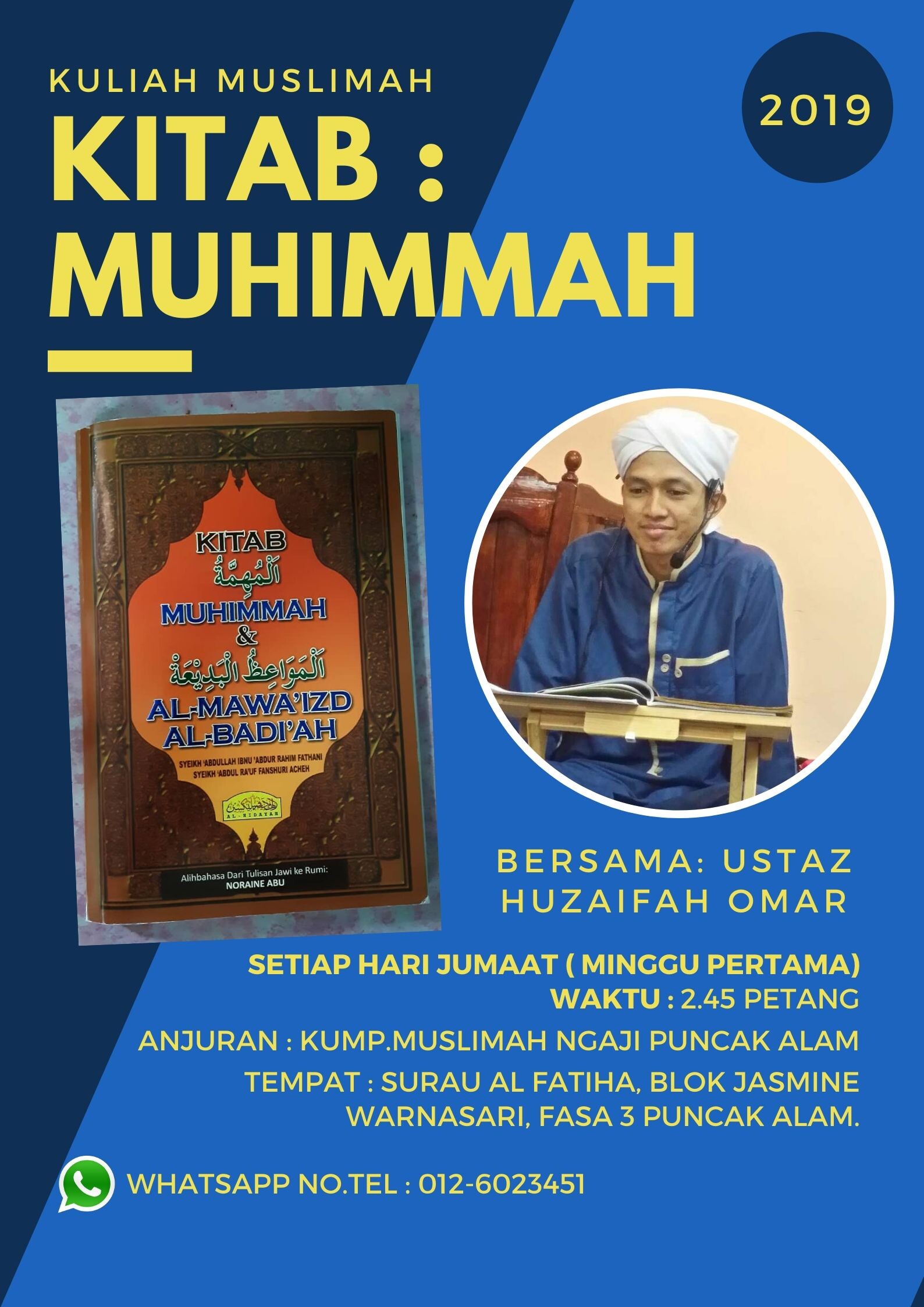 Ziqkey Art - Poster media sosial book inspiration muslim