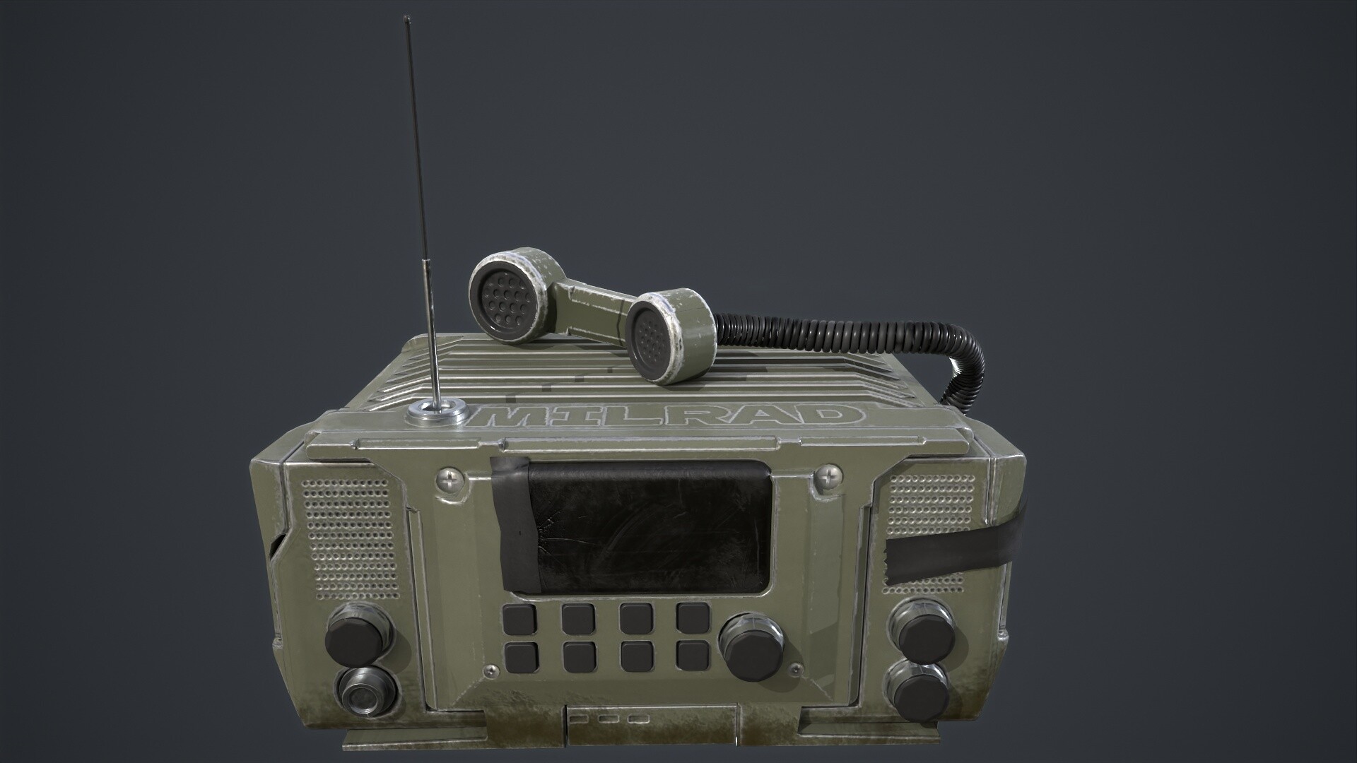 ArtStation - Military Radio