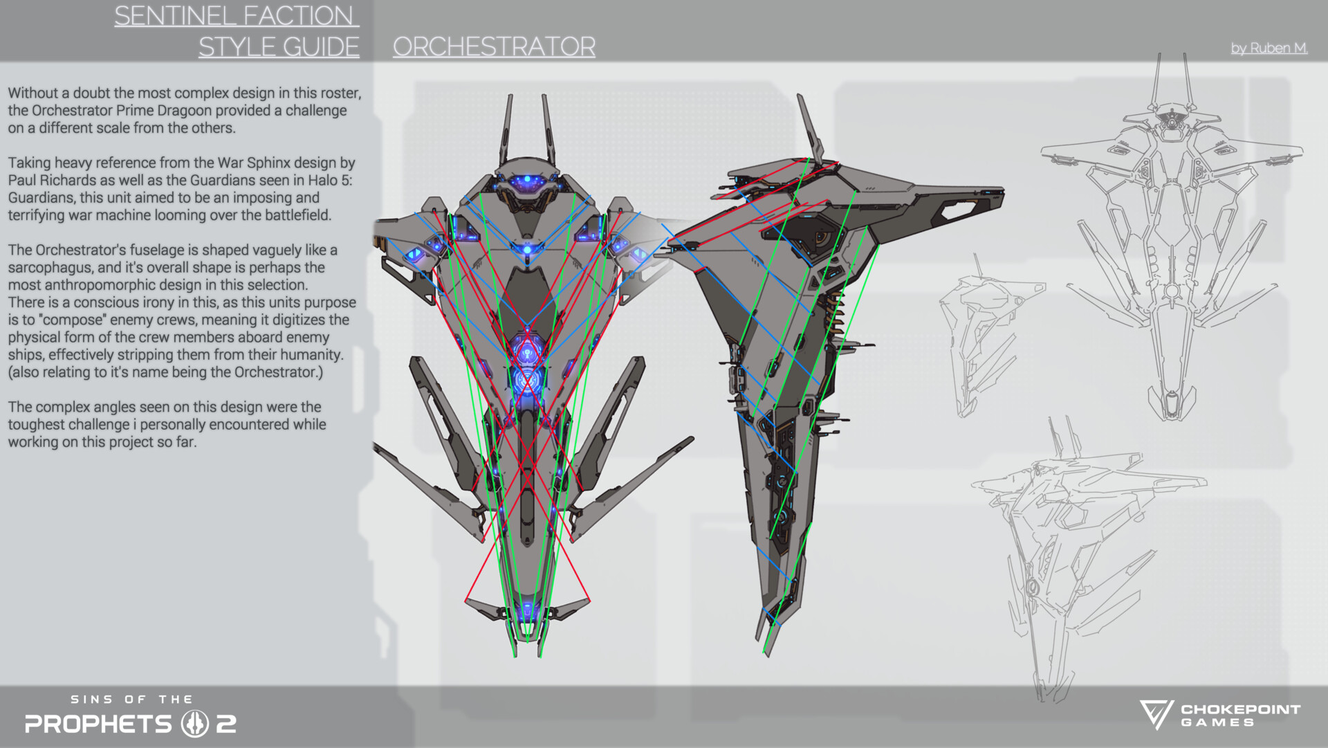 Ruben Menzel - Sentinel Design Document | Sins of the Prophets