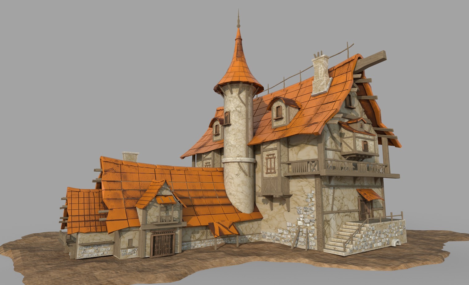 ArtStation - Medieval House