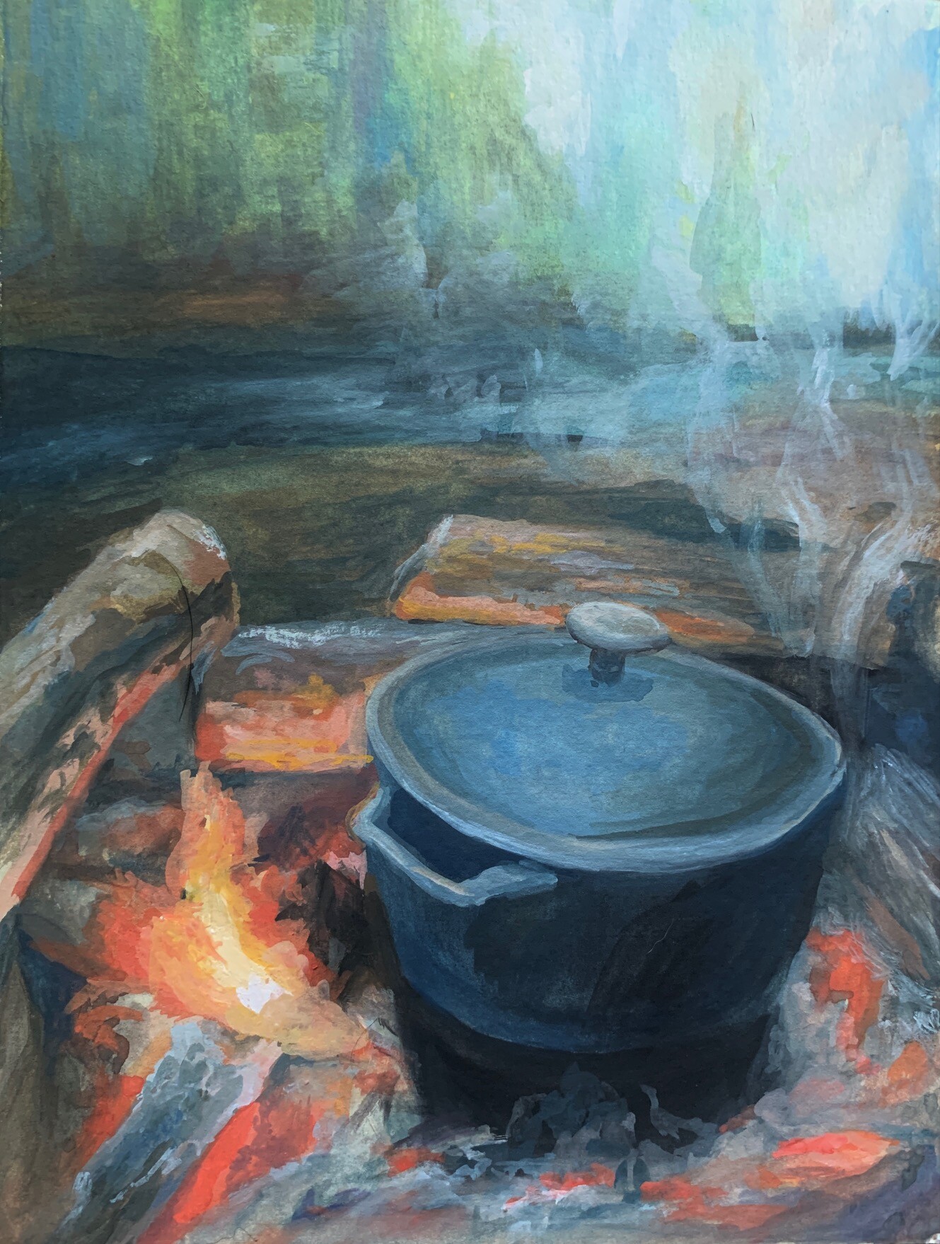 ArtStation - Campfire