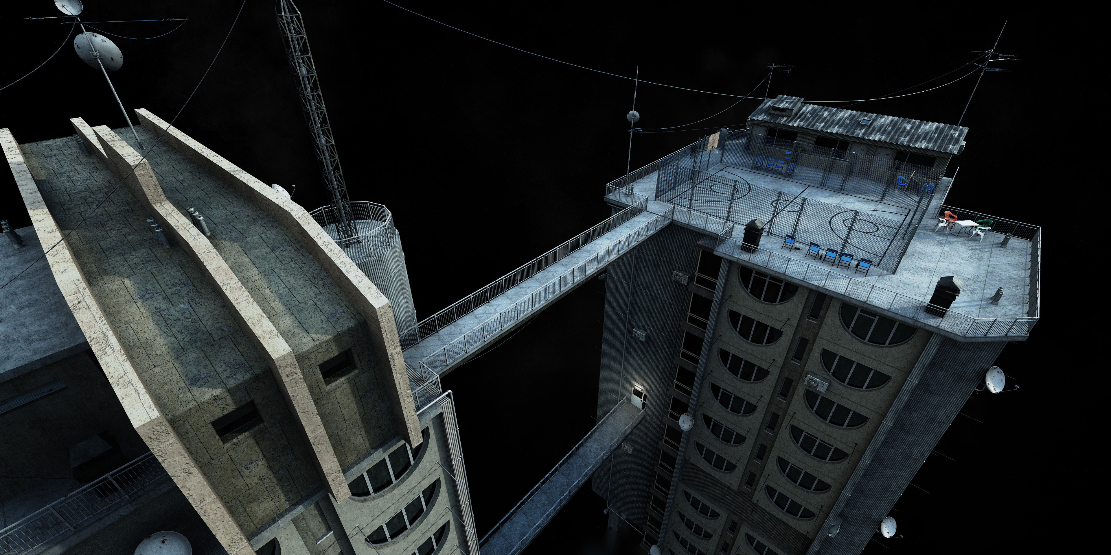 KitBash3D - SOVIET BLOCKS - 3D ASSET KIT