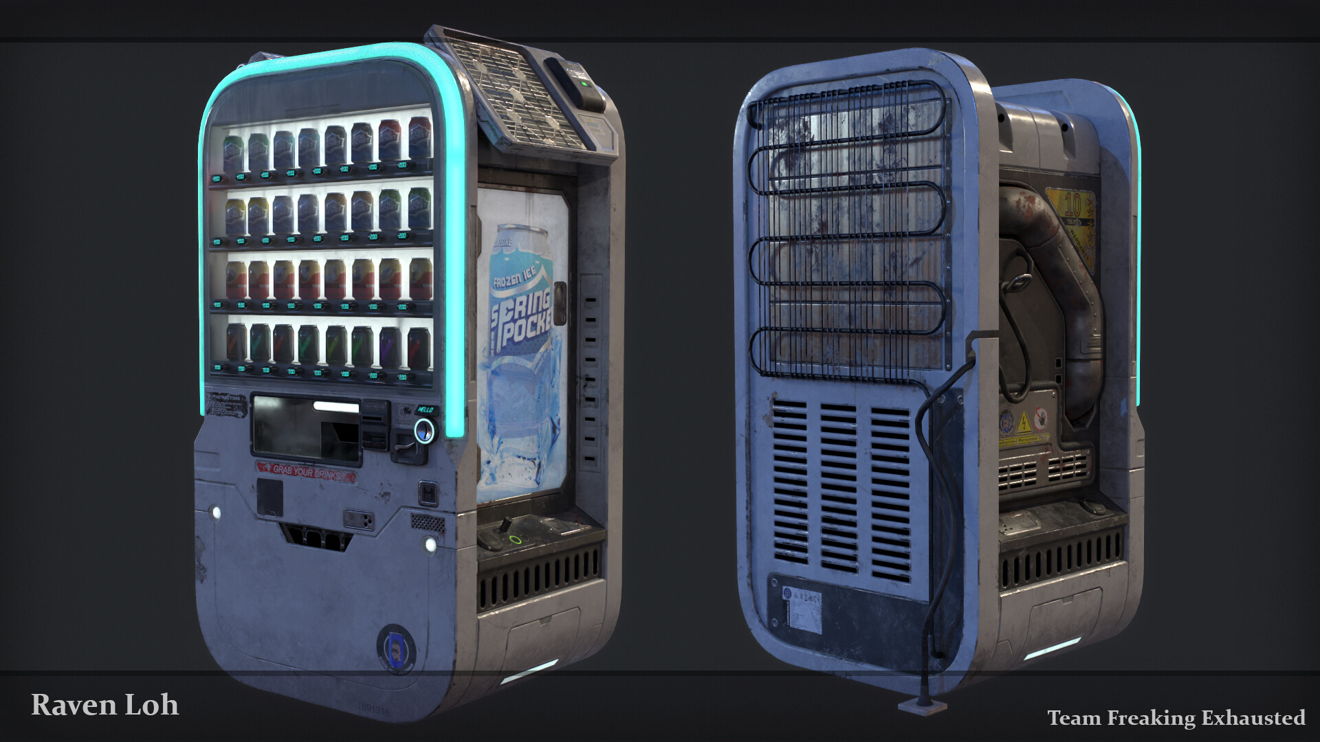 Raven Loh - Futuristic Vending Machine