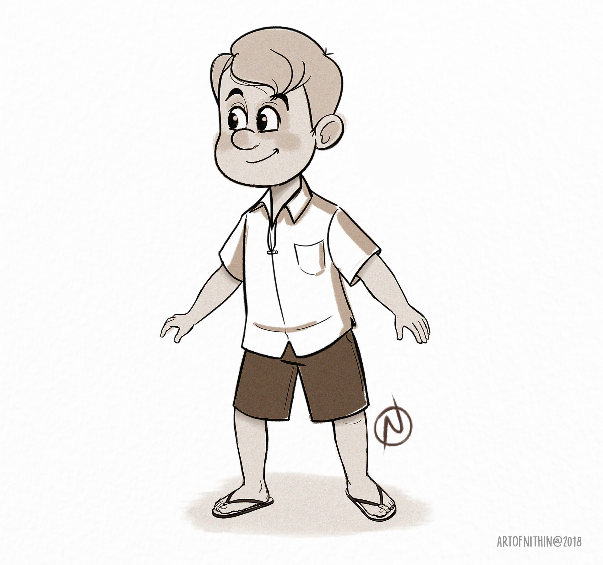 ArtStation - Quick Character Sketch #2