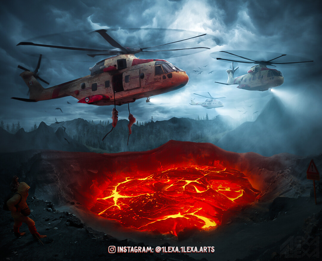 ArtStation - Volcano