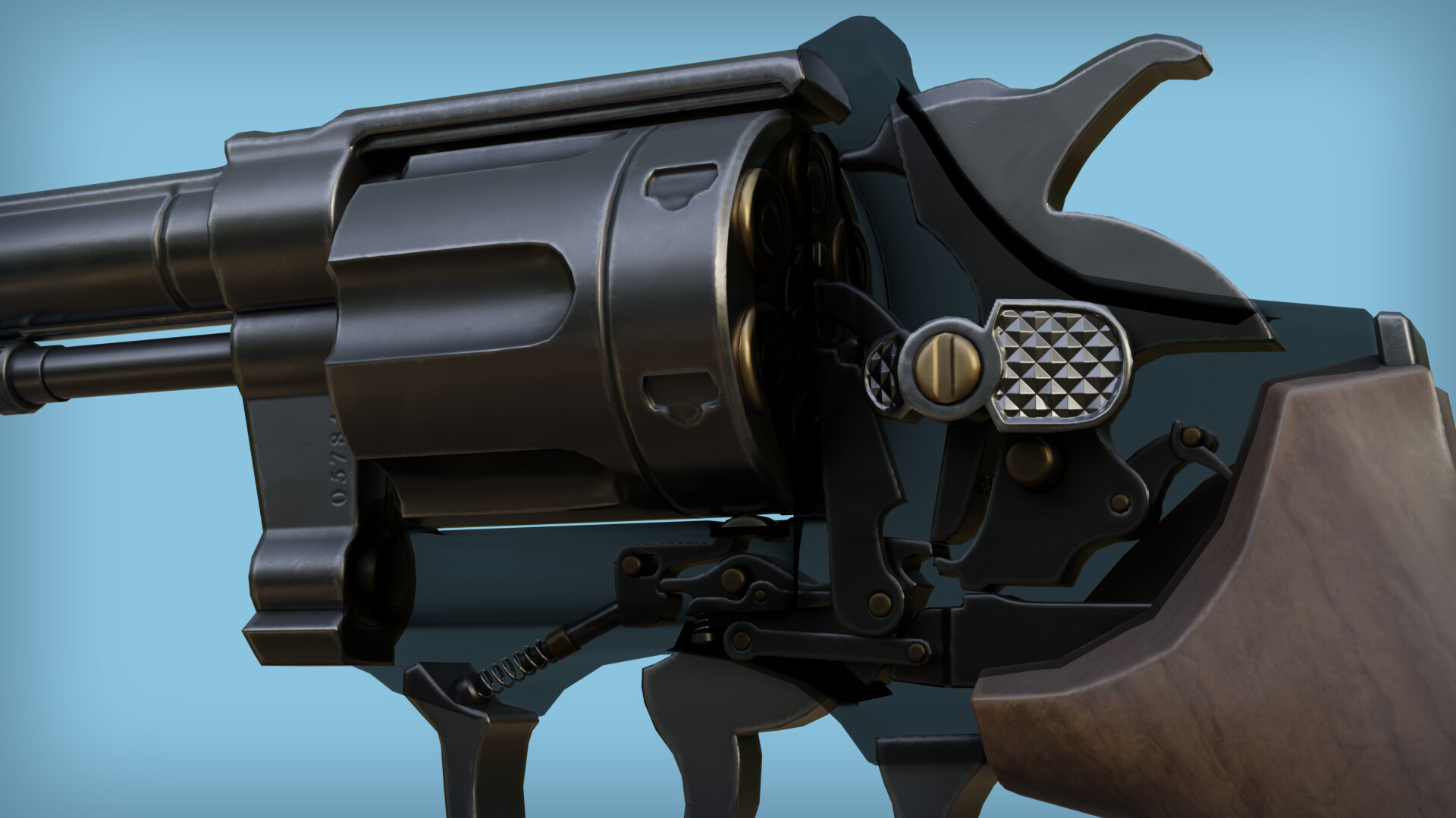 Guillaume Bolis - Double action revolver mechanism