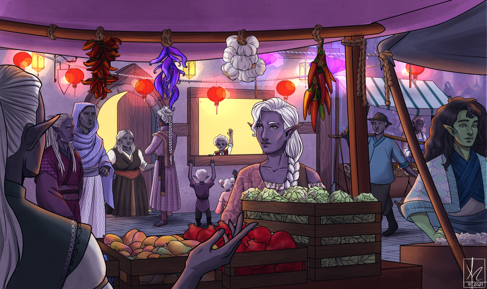 ArtStation - TGTW Summer - Xhorhas Fashion - Rosohna Commoners