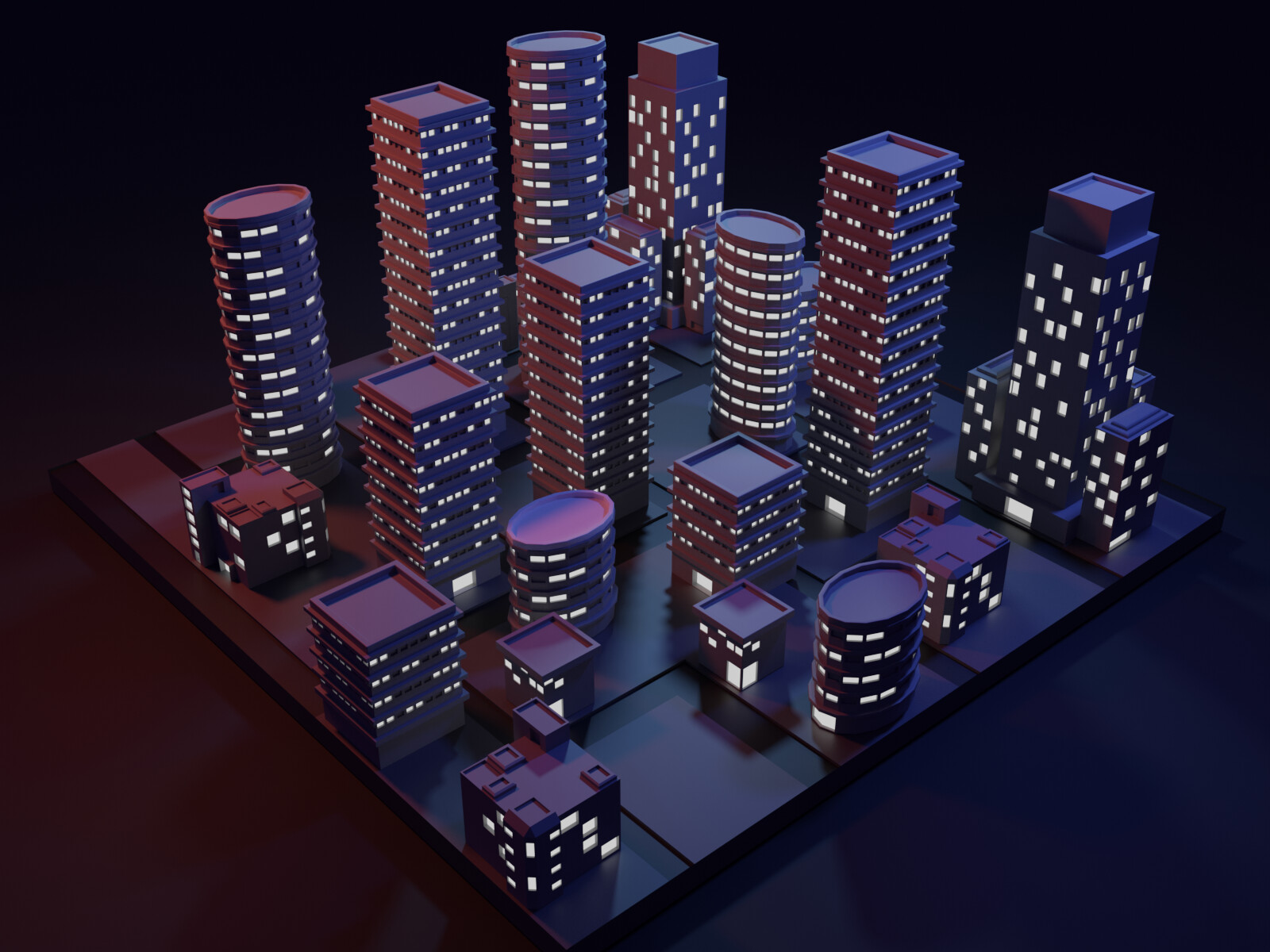 ArtStation - Modular Building 3D Model