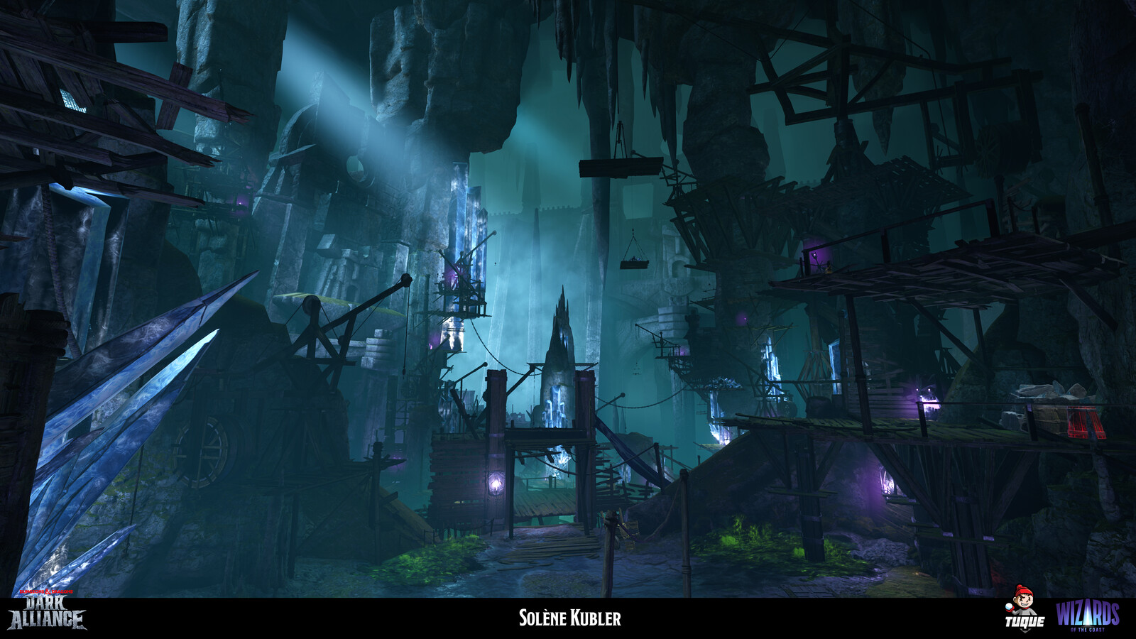 Solene Kubler - Dungeons & Dragons - Maps - Beholder & Character selection