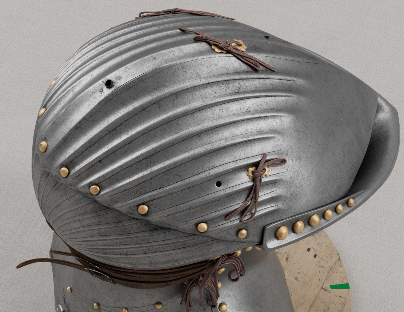 Efthymios Bairaktaris - Stechhelm - Helm for the Joust of Peace