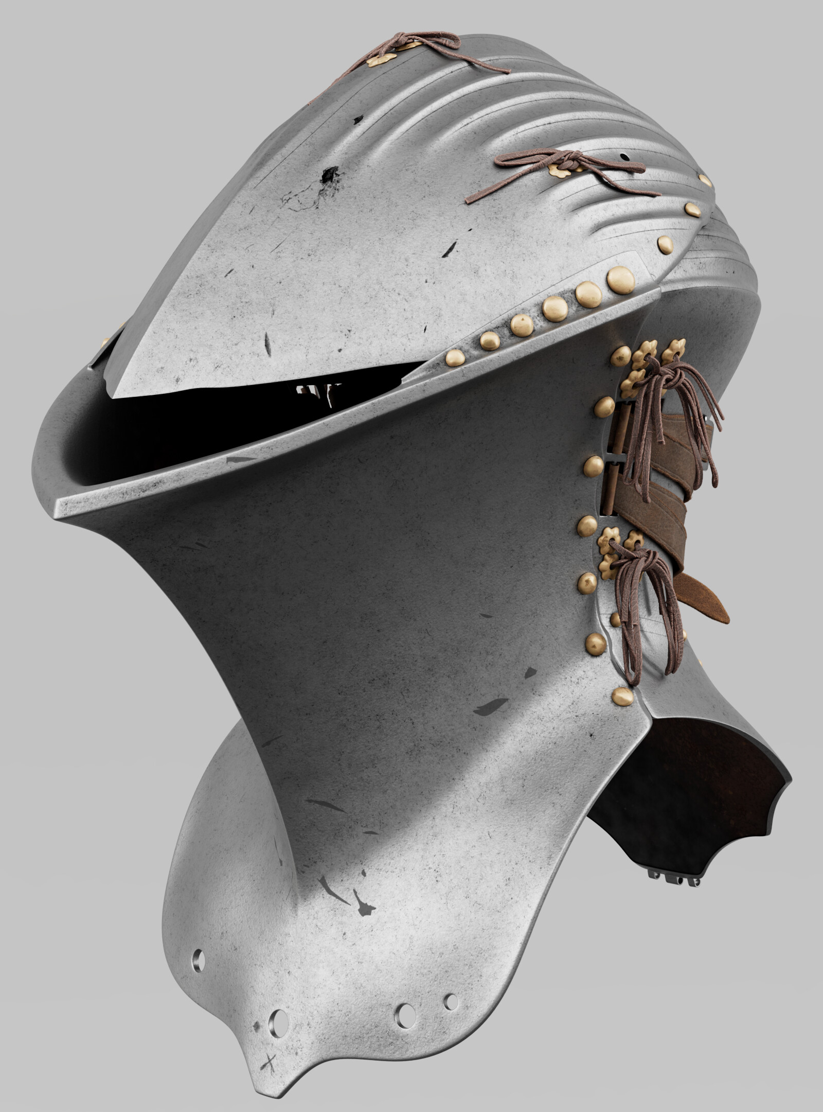 Efthymios Bairaktaris - Stechhelm - Helm for the Joust of Peace