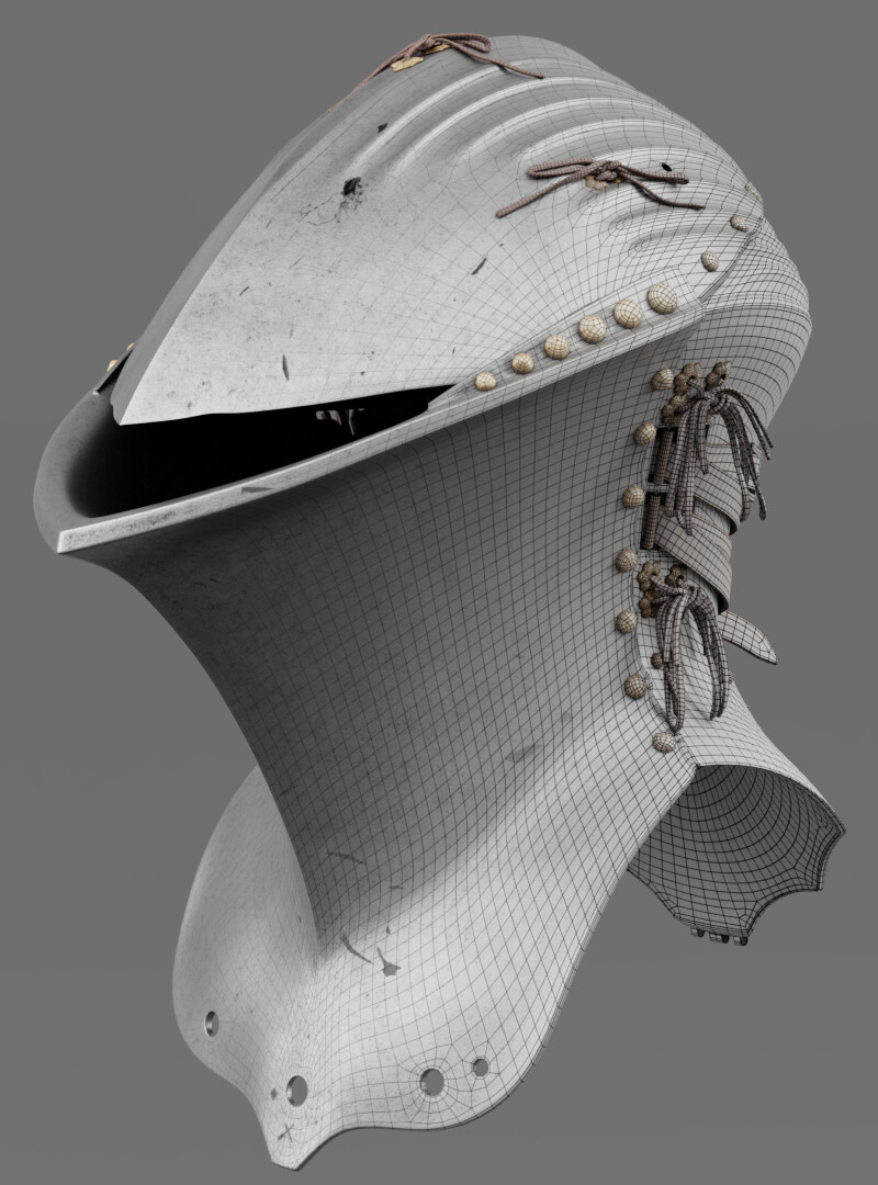 Efthymios Bairaktaris - Stechhelm - Helm for the Joust of Peace