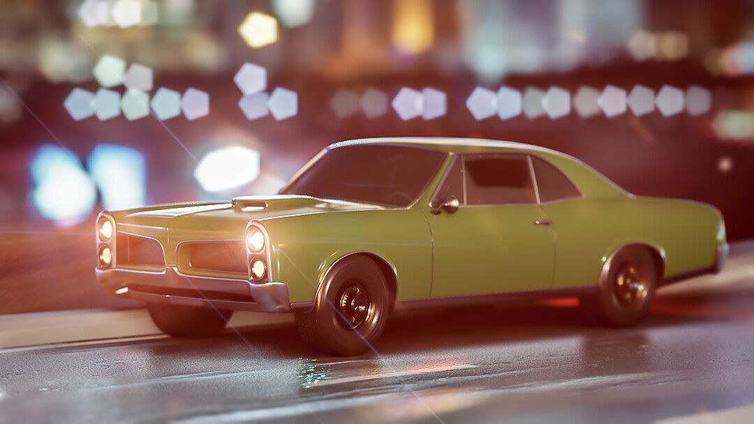 ArtStation - 🌃 🏙️ NYC CAR SCENE! 🚗