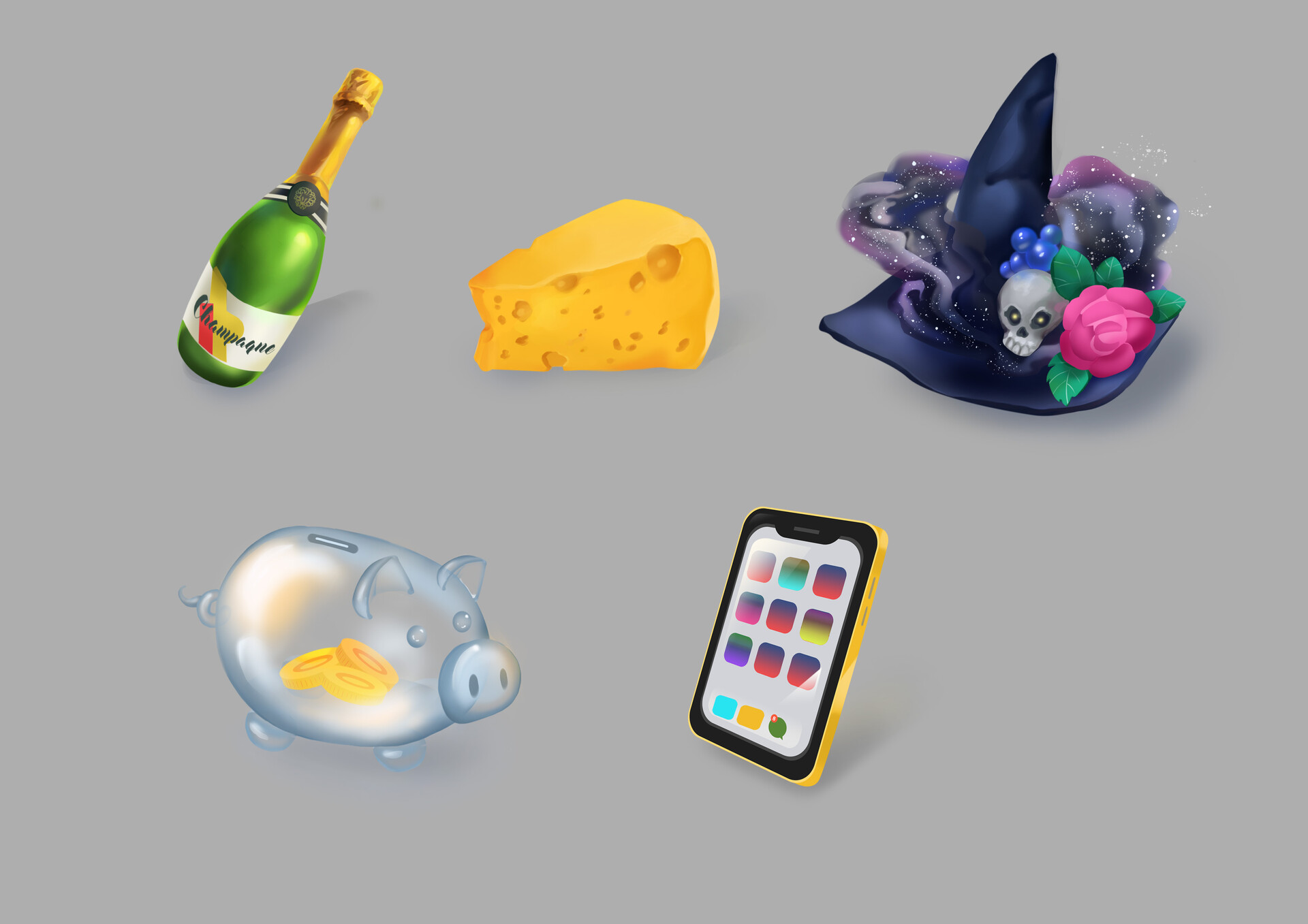 ArtStation - Icons 2D game