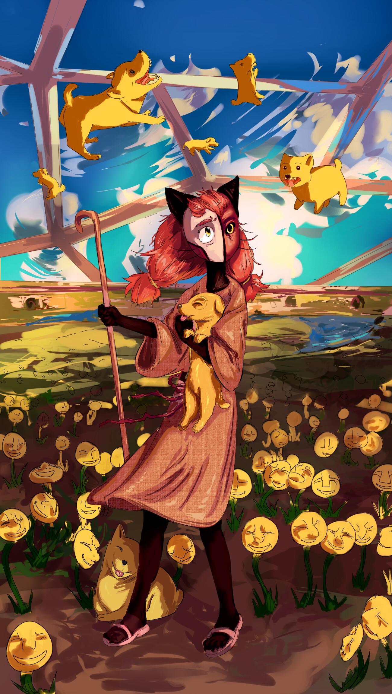 ArtStation - The shepherd from Ena series