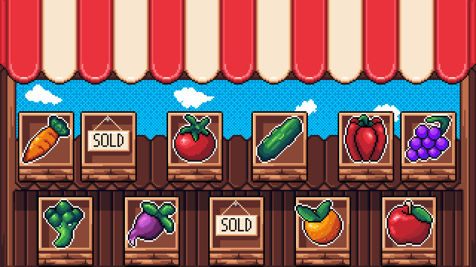 ArtStation - Game Object Sprites