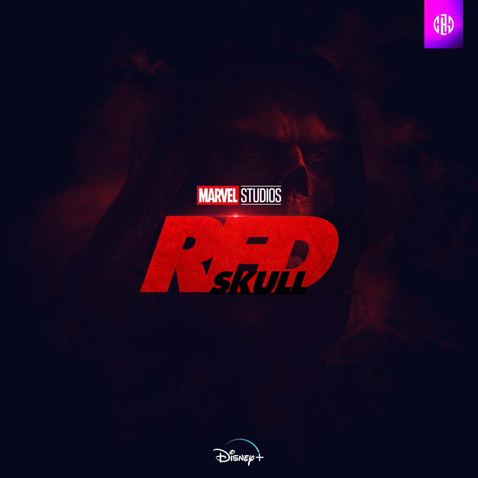 ArtStation - Marvel Studios Red Skull Logo Design