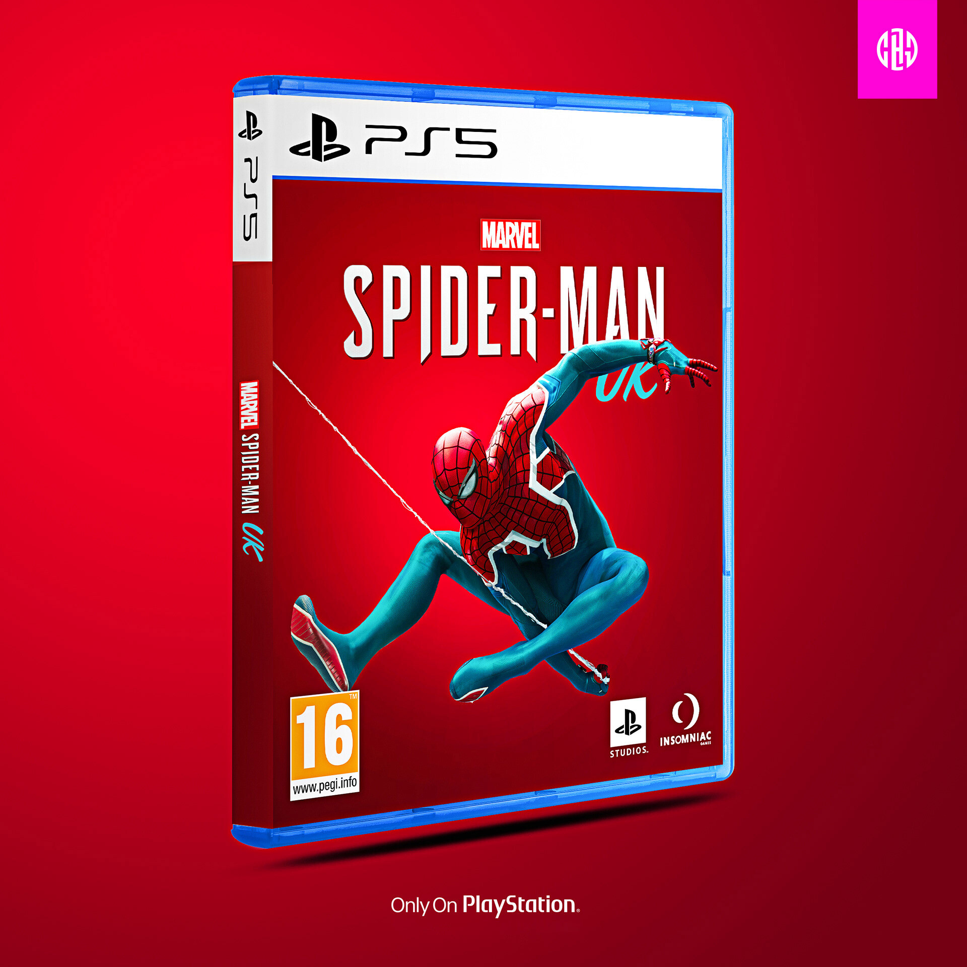 ArtStation - Insomniac Games Marvel Spider-Man UK Game Cover Concept