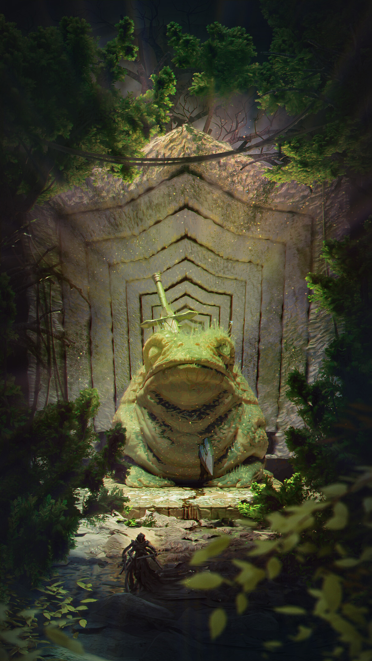 ArtStation - Slumber Toad II